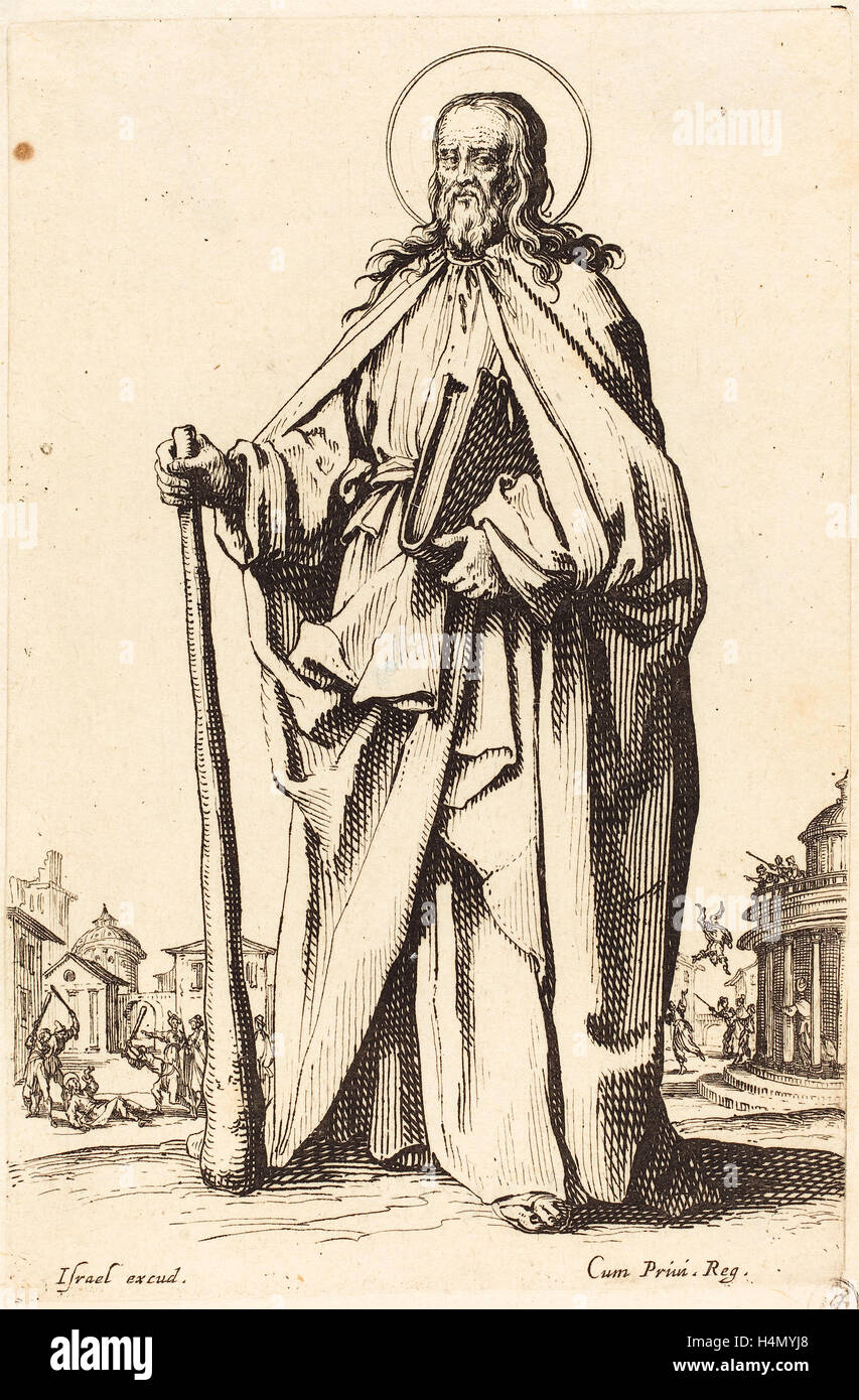 Jacques Callot (French, 1592 - 1635), Saint James the Less, published ...