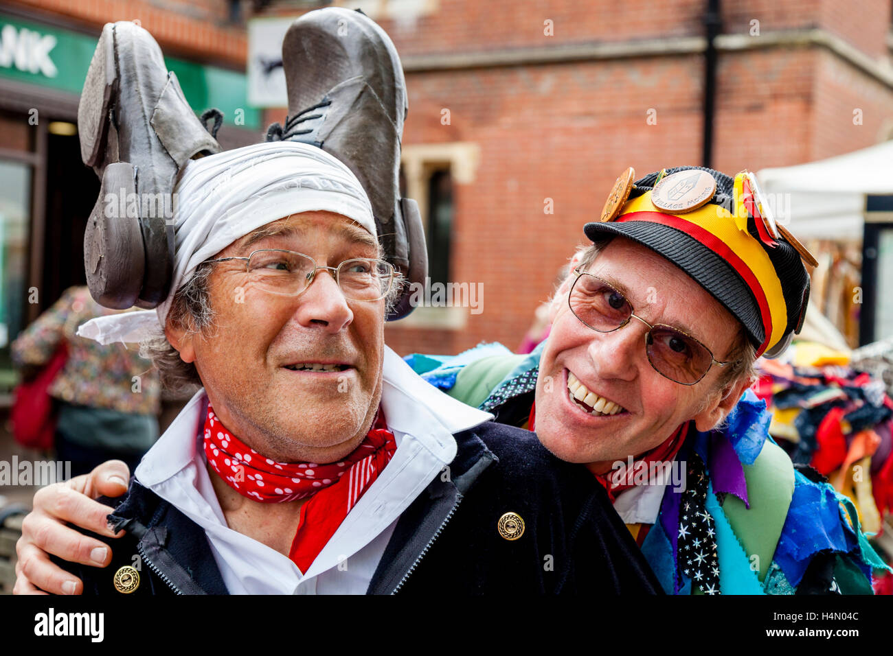 A Group Of Morris Dancers From Sompting Village Morris Men Perform At ...