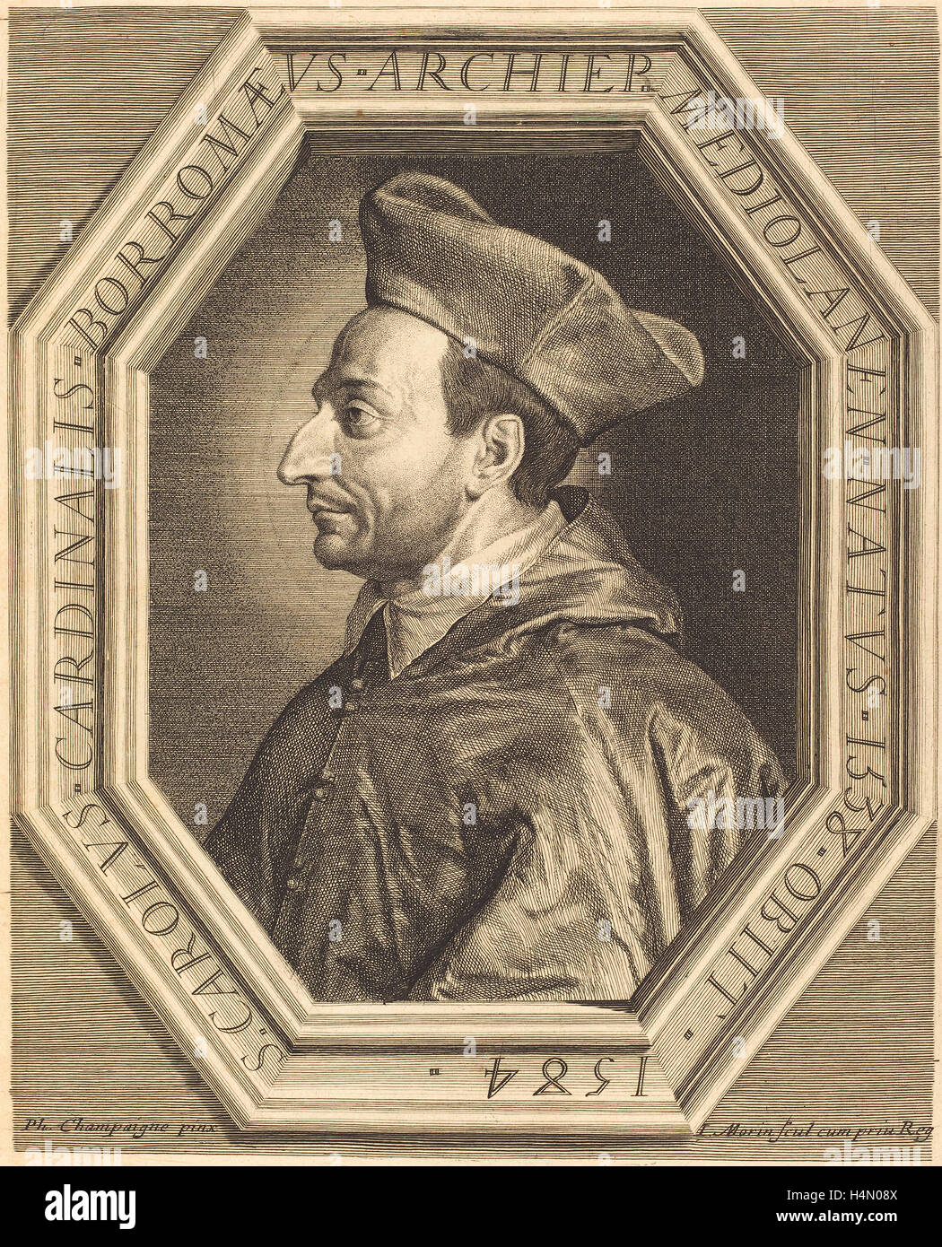Jean morin after philippe de champaigne hi-res stock photography and ...