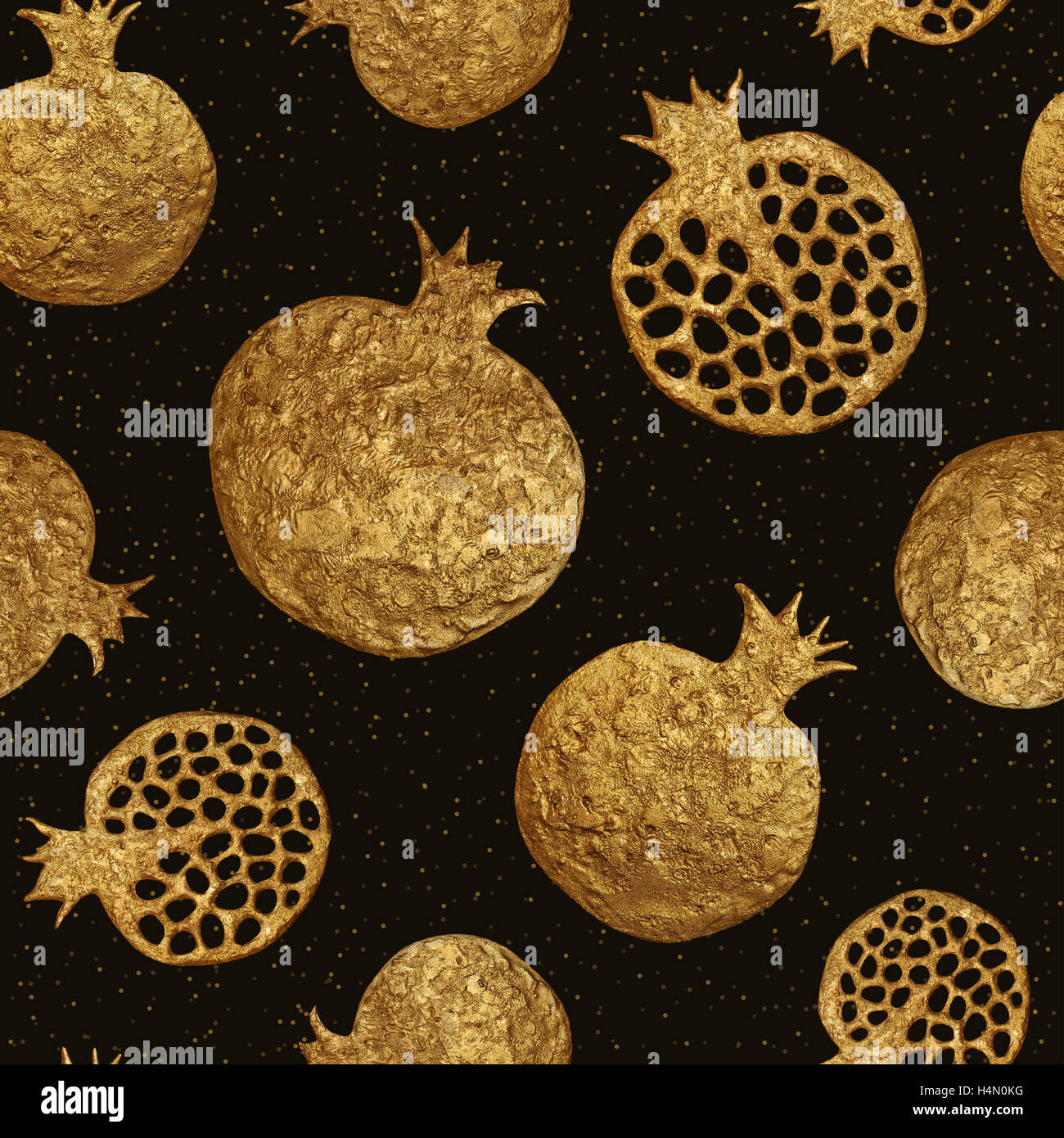 Pomegranate Abstract