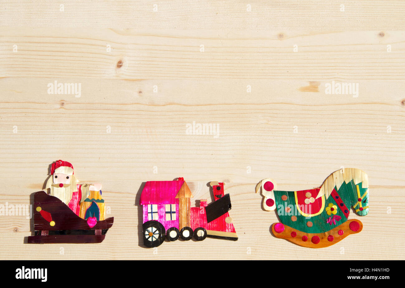 Christmas card with some christmas symbol Stock Photo - Alamy