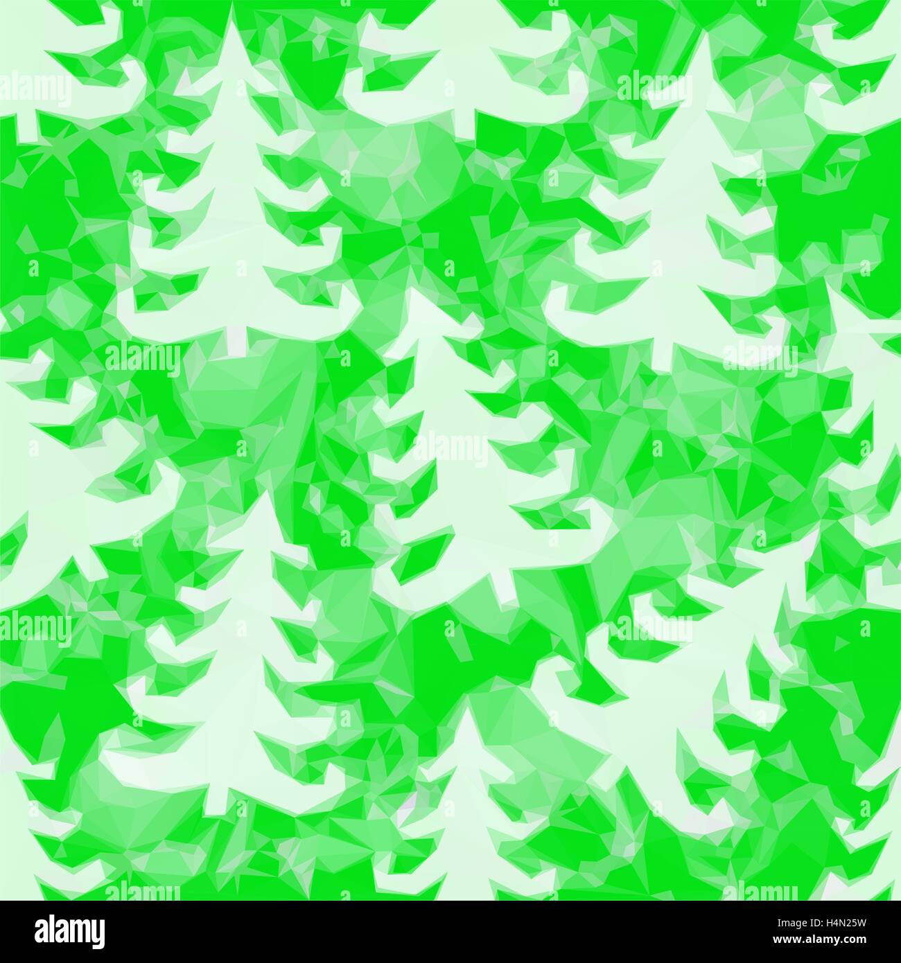 Rural evergreen trees Stock Vector Images - Alamy