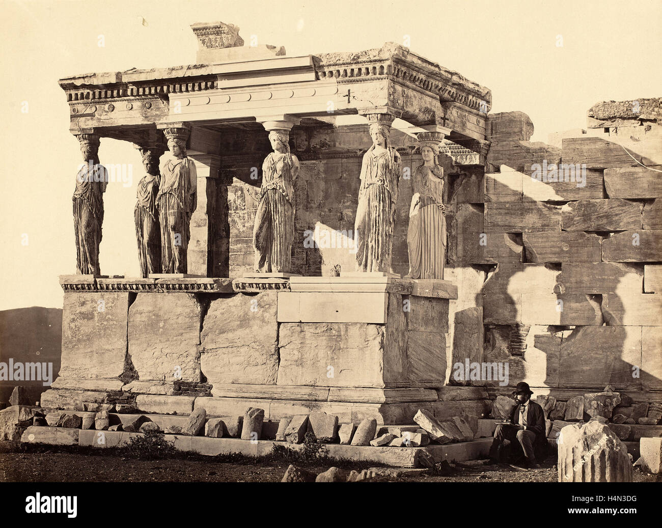 Dimetrius Constantine, The Caryatides, Greek, active c. 1850 - c. 1870 ...