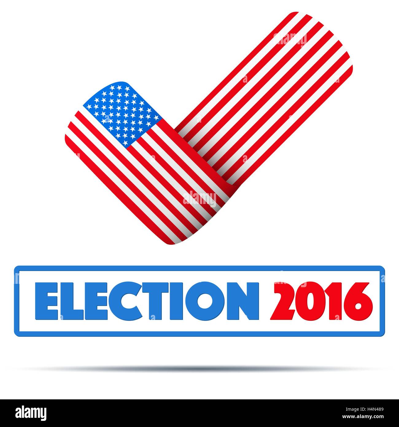 Symbol of Election 2016 Stock Vector Image & Art - Alamy