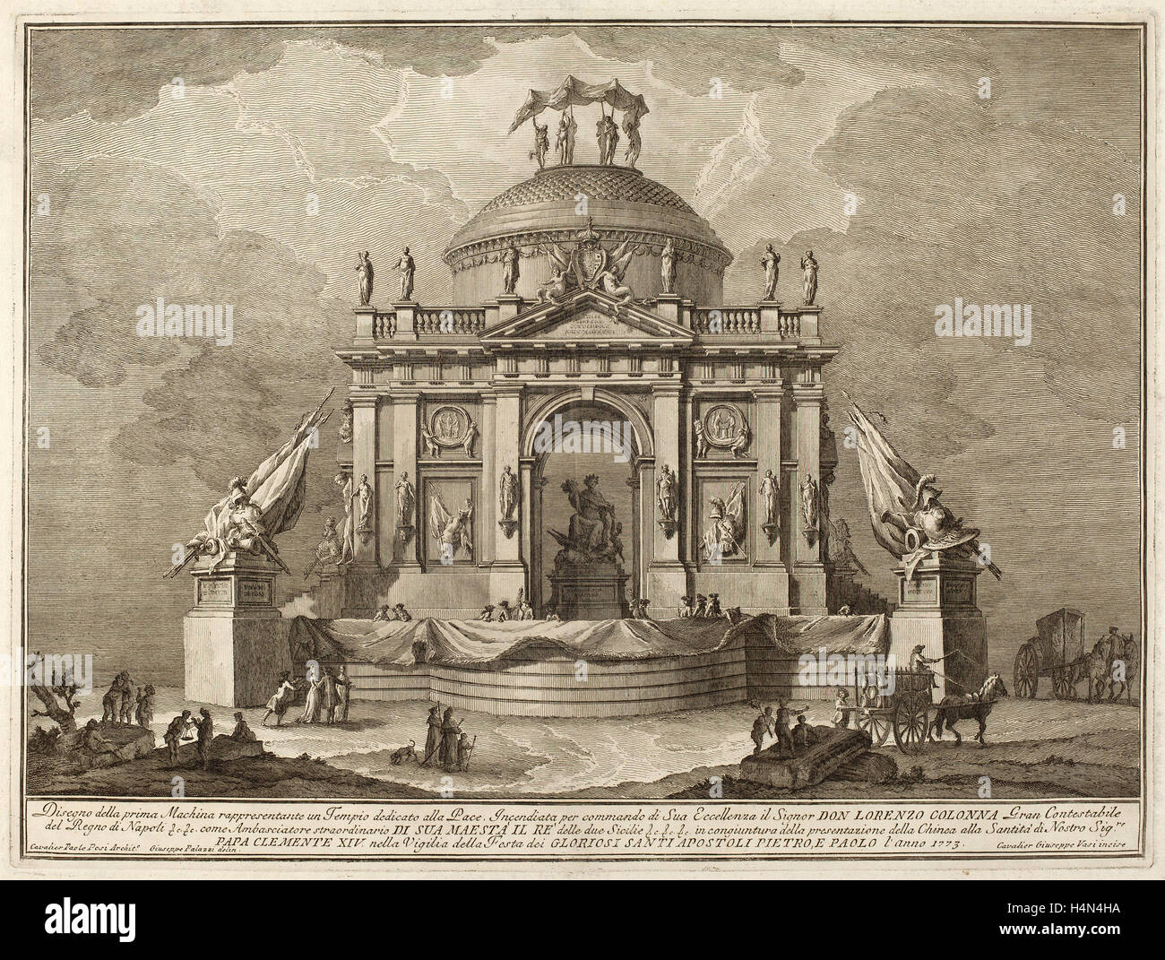 Giuseppe vasi after giuseppe palazzi designer and paolo posi architect ...