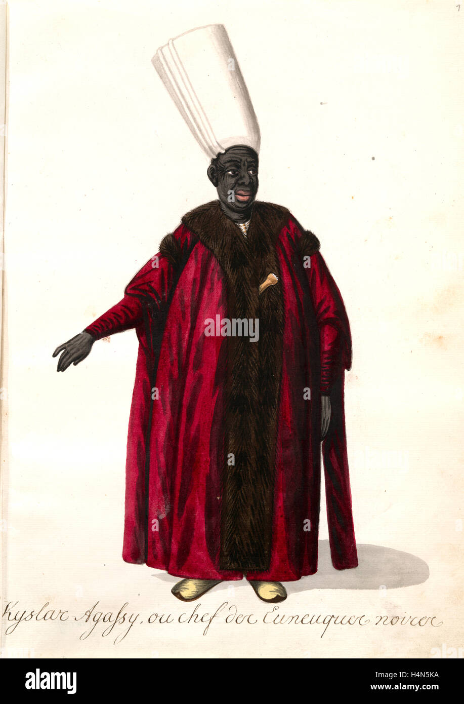 Kyslar agassy [kizlar agasi], ou chef des eunuques noirs. [6], Mahmud ...
