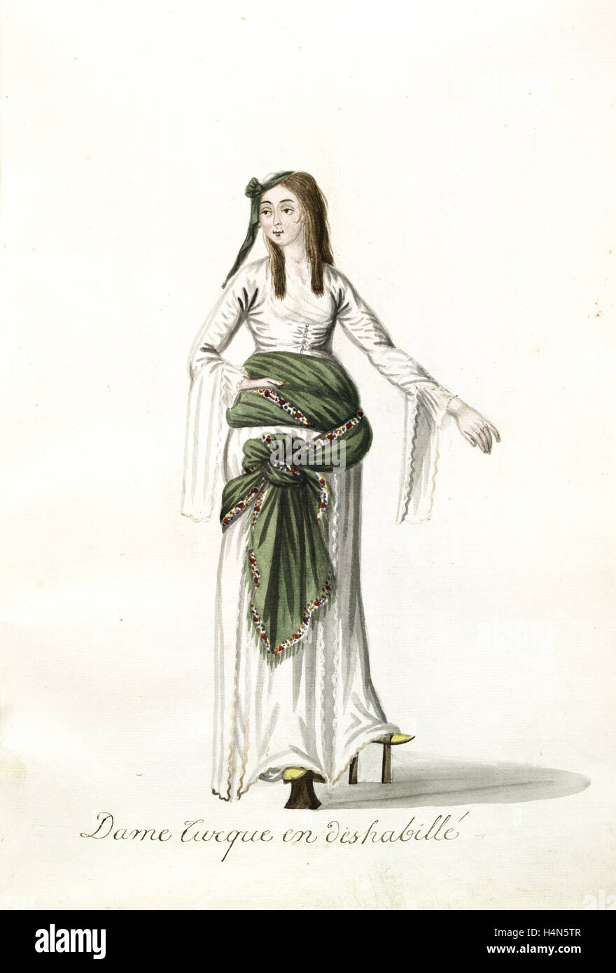 Dame turque en deshabille hi-res stock photography and images - Alamy