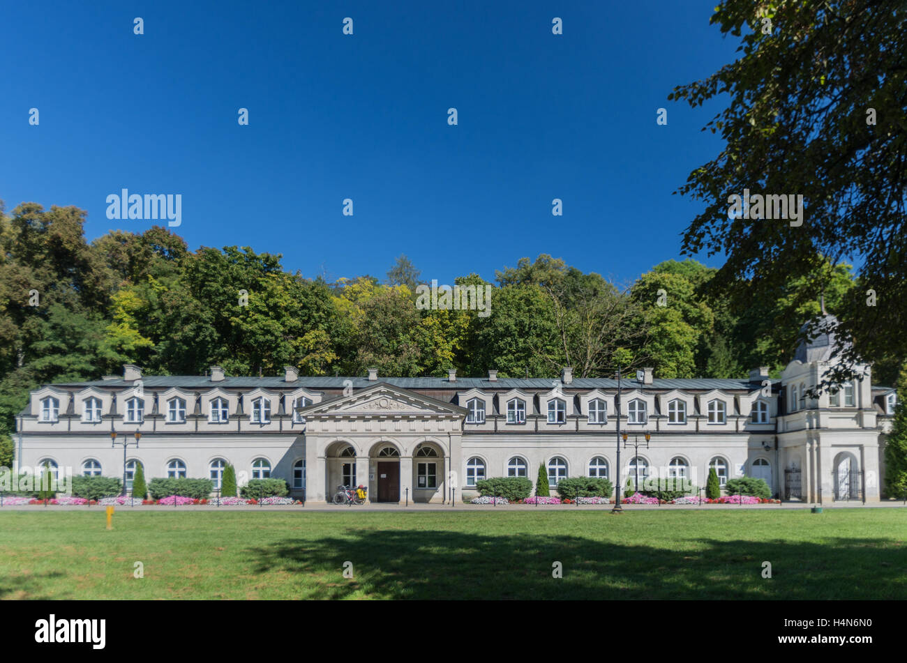Stare Lazienki (Old Baths), Naleczow, Poland Stock Photo - Alamy