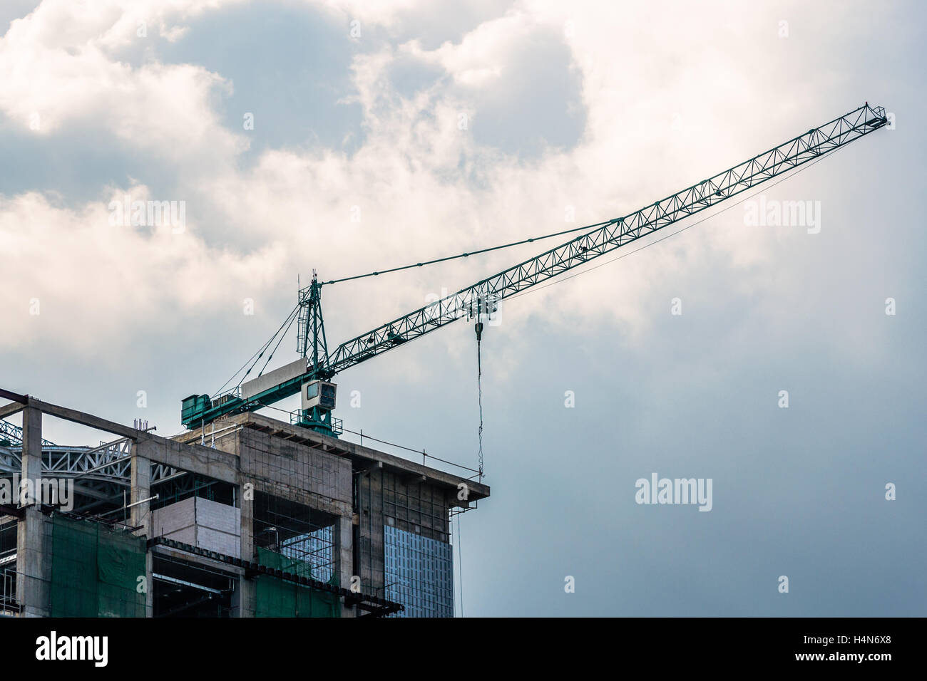 Engineering tower crane hi-res stock photography and images - Alamy