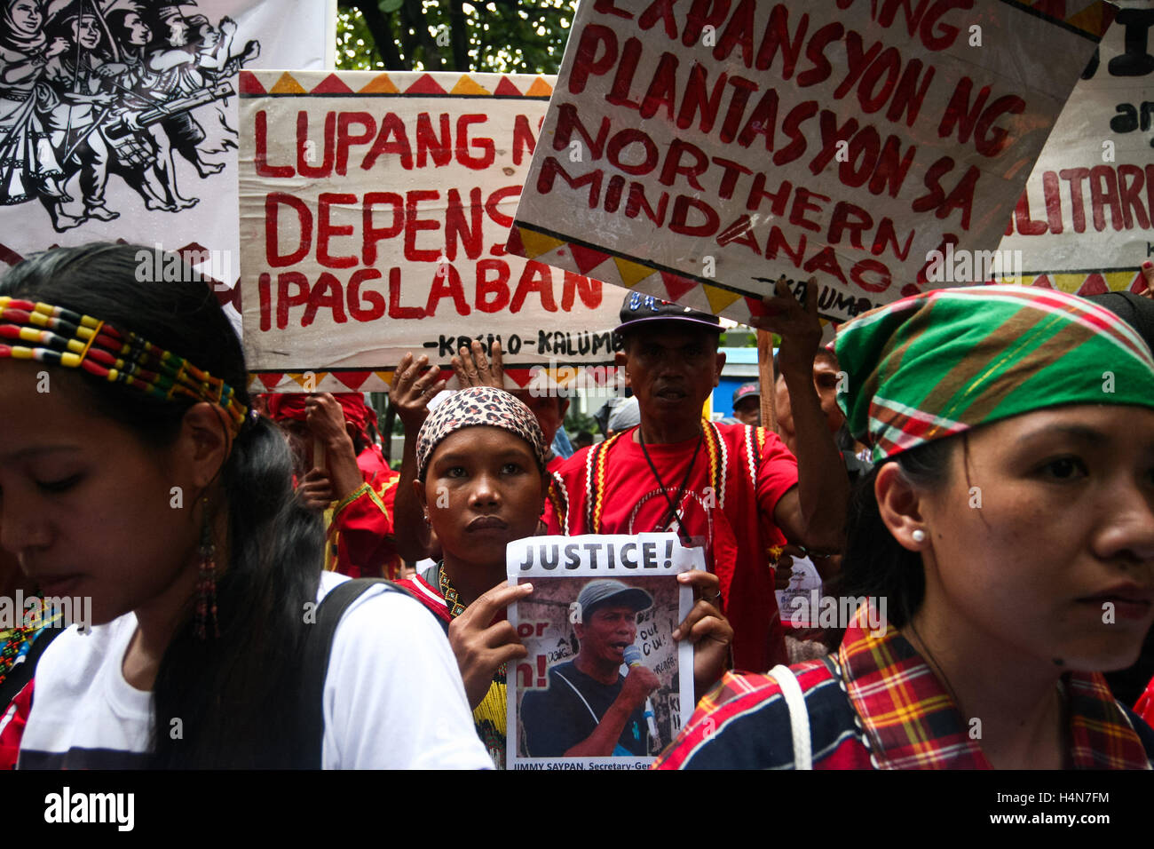 Lumad Indigenous People From Mindanao High Resolution Stock Photography ...