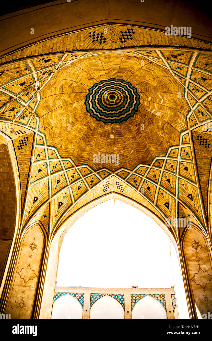 blur in iran abstract texture of the religion architecture mosque roof ...