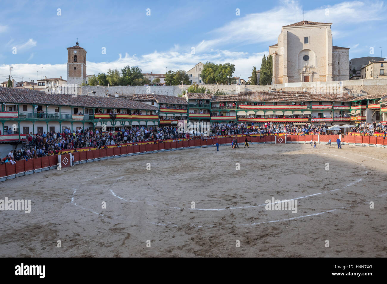 Bullfighting in madrid plaza mayor hi-res stock photography and images ...