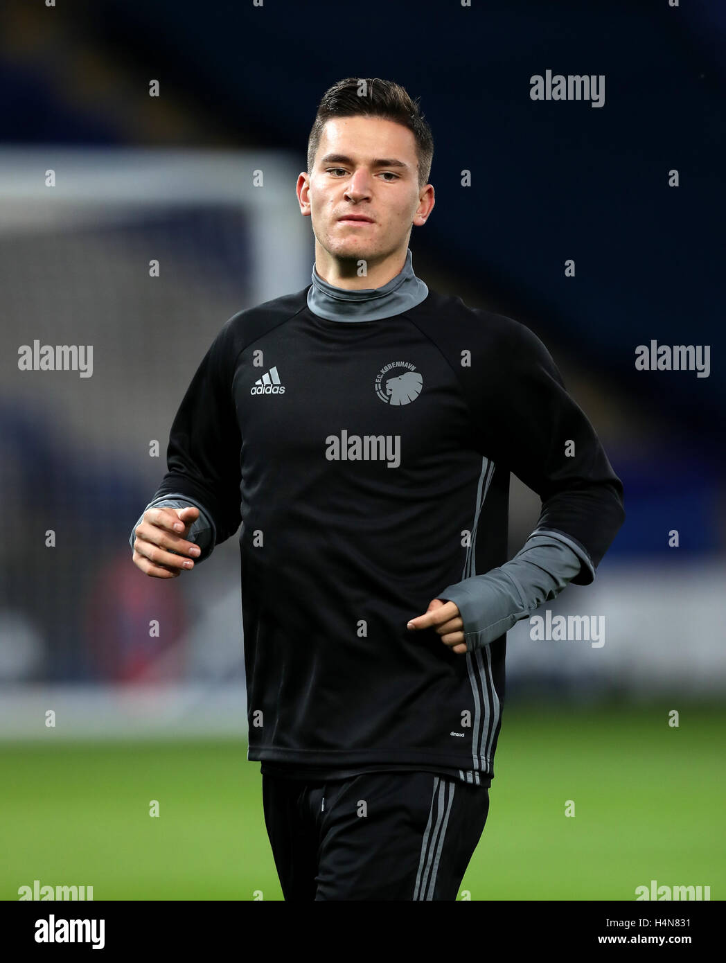 FC Copenhagen's Benjamin Verbic during a training session ahead of the ...