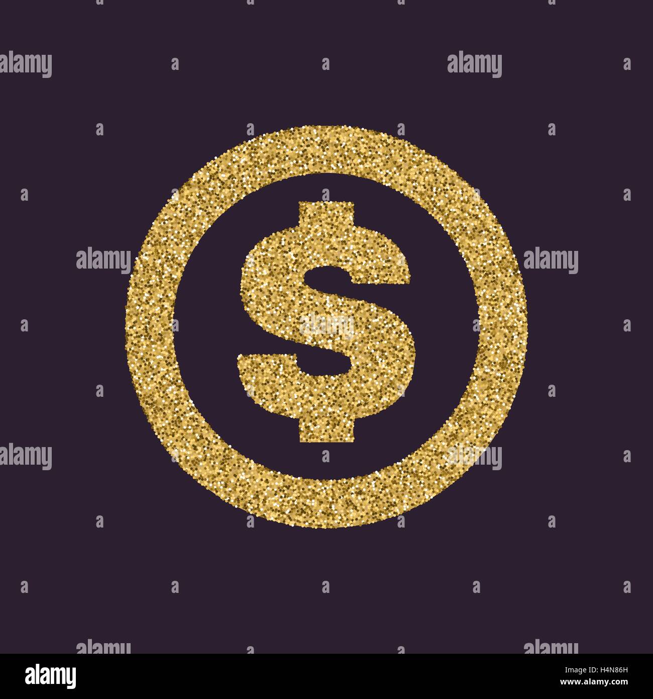 Gold coin scatter hi-res stock photography and images - Alamy
