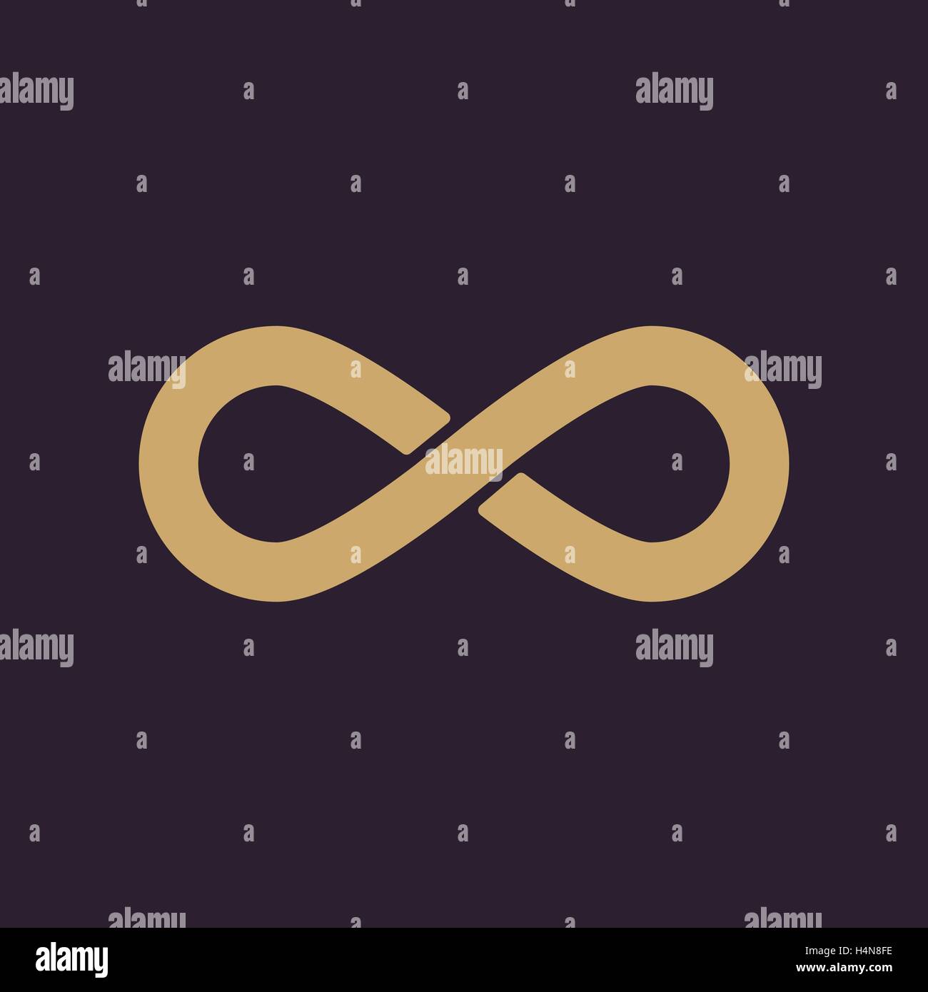 The infinity icon. Infinity symbol. Flat Stock Vector Image & Art - Alamy