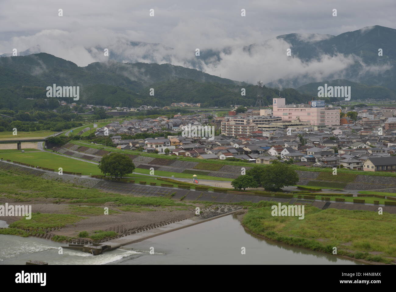 Spot Ozu Castle Japan Stock Photo - Alamy