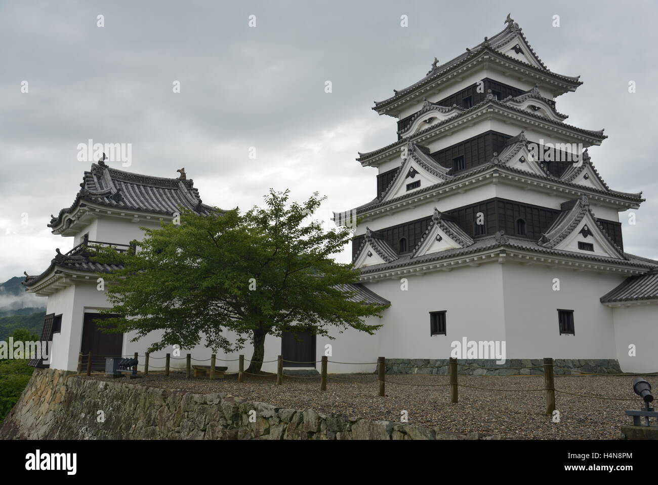 Spot Ozu Castle Japan Stock Photo - Alamy