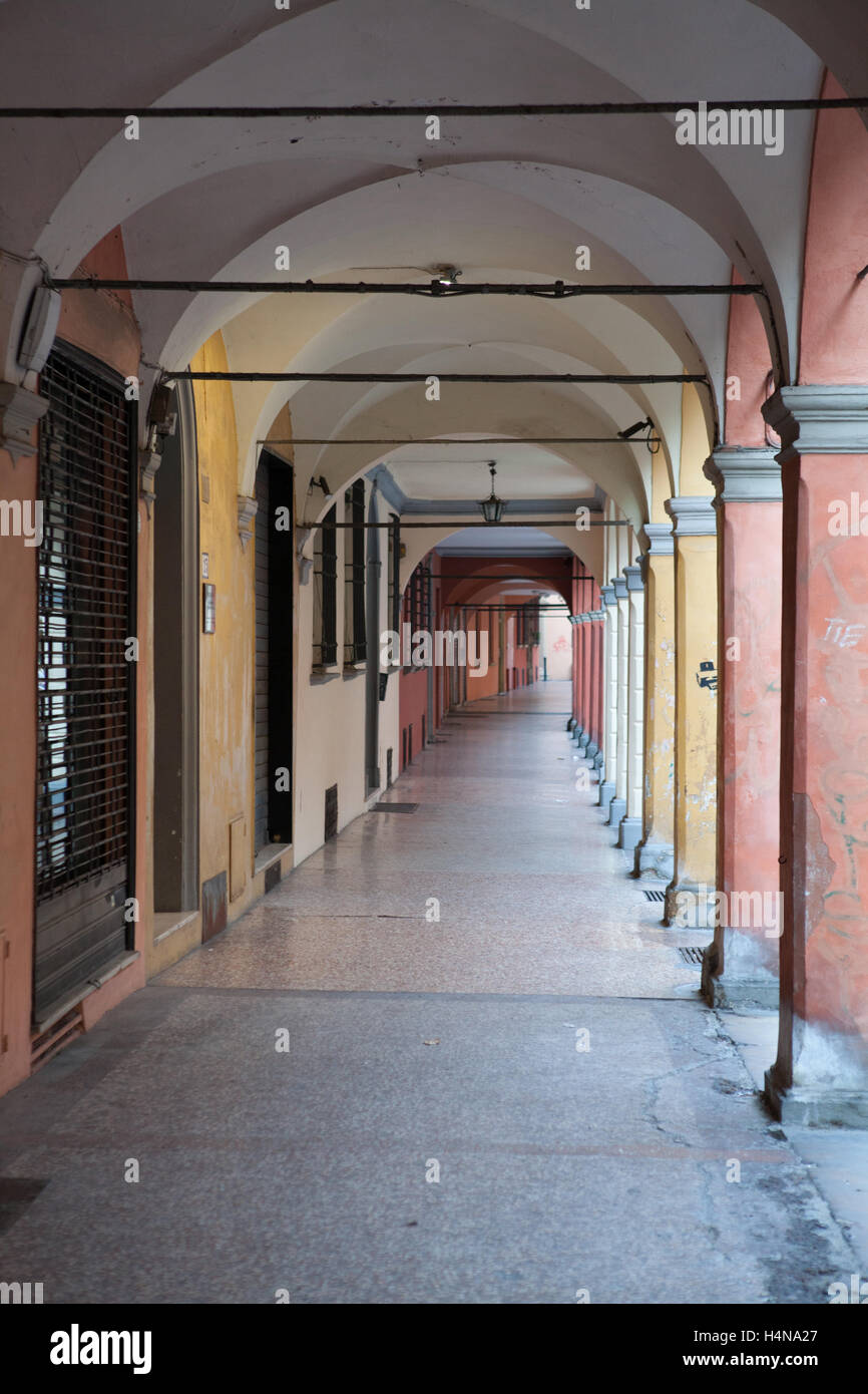 Portico, Bologna, Italy Stock Photo - Alamy