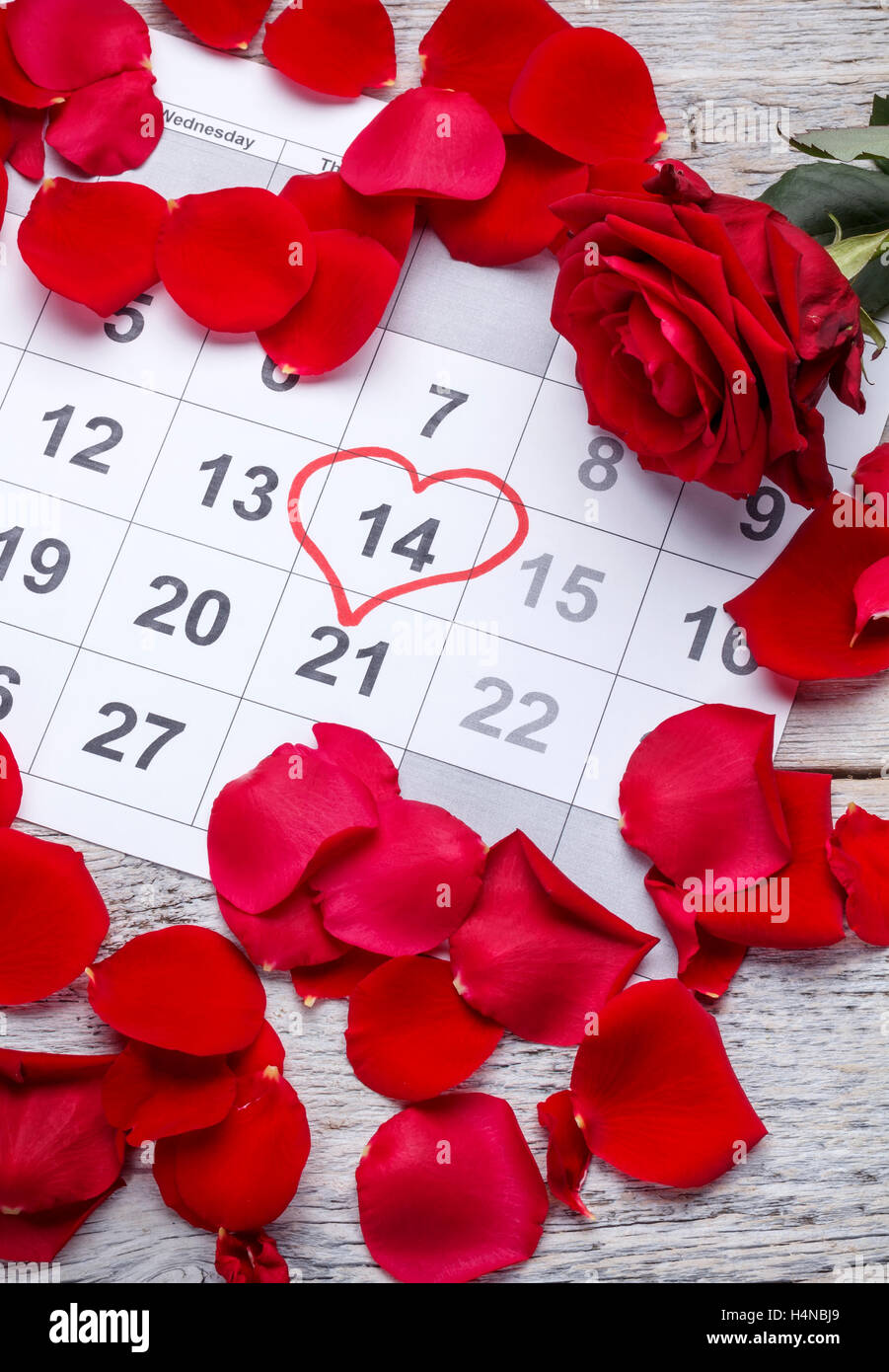 Rose calendar hi-res stock photography and images - Alamy