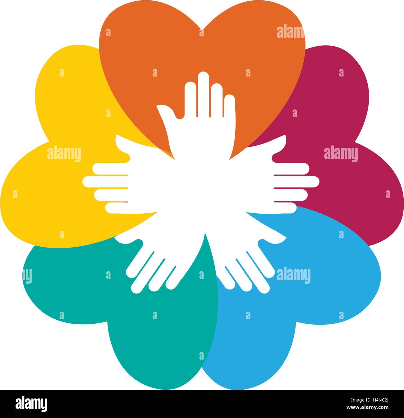 community care Logo Stock Vector Image & Art - Alamy