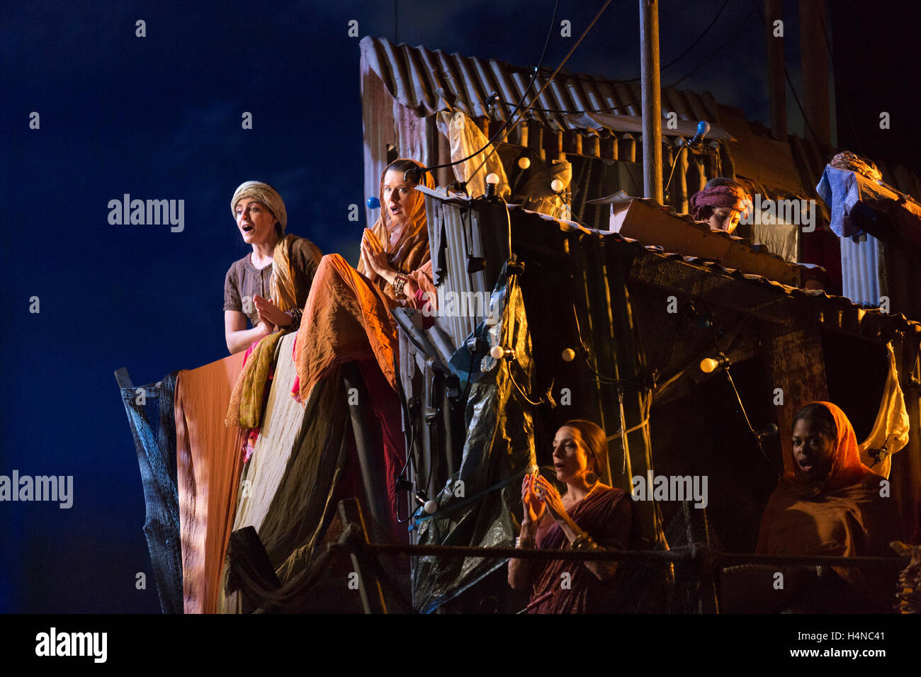 London, UK. 18 October 2016. Pictured: member of the chorus. Penny ...