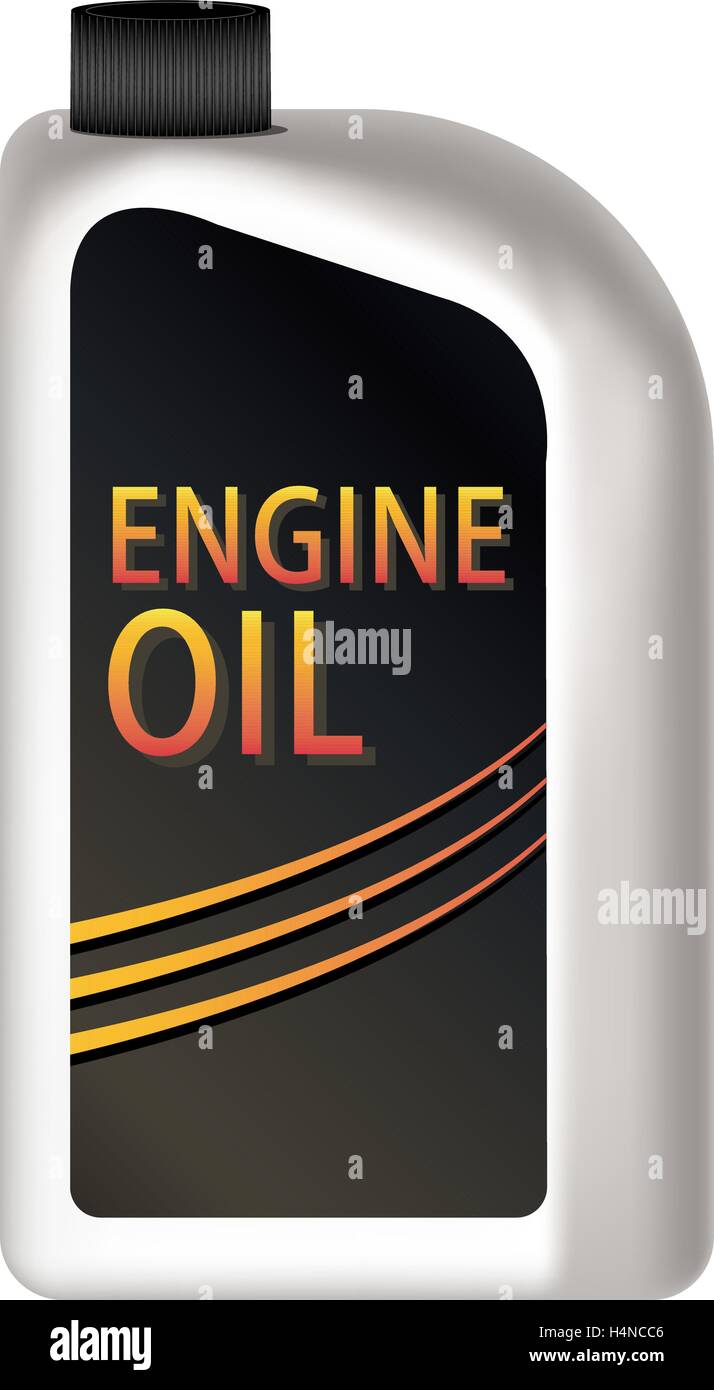 Motor oil label Stock Vector Images - Alamy