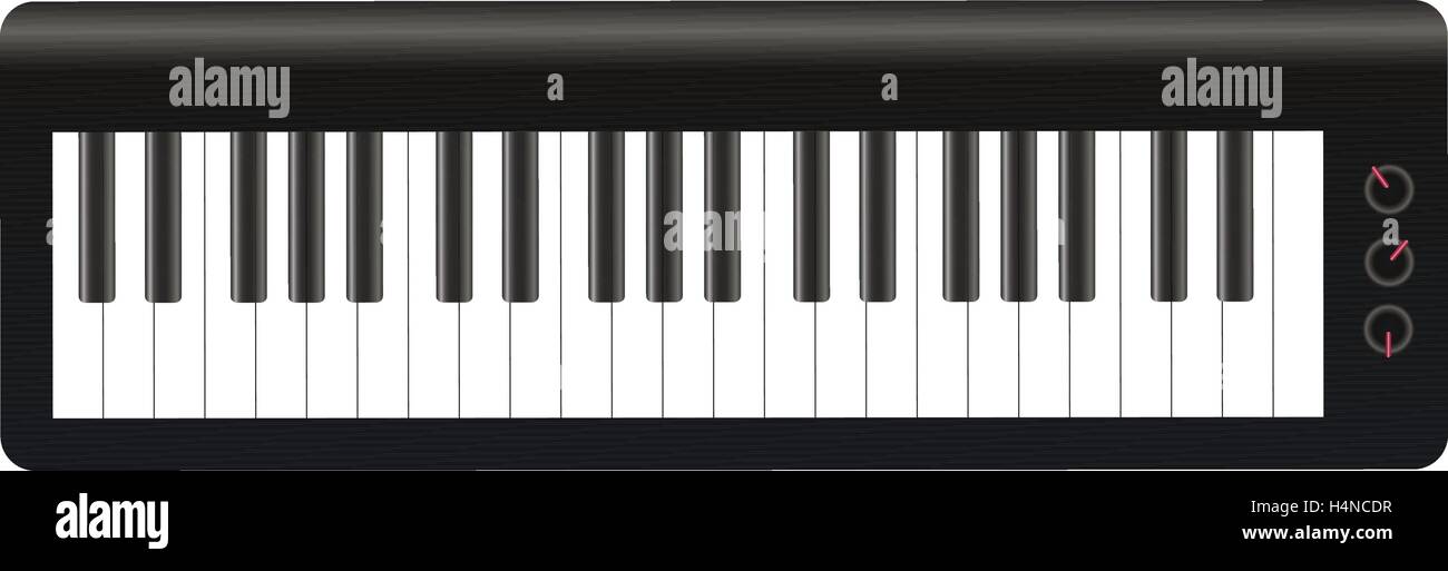 Organ keyboards Stock Vector Images - Alamy