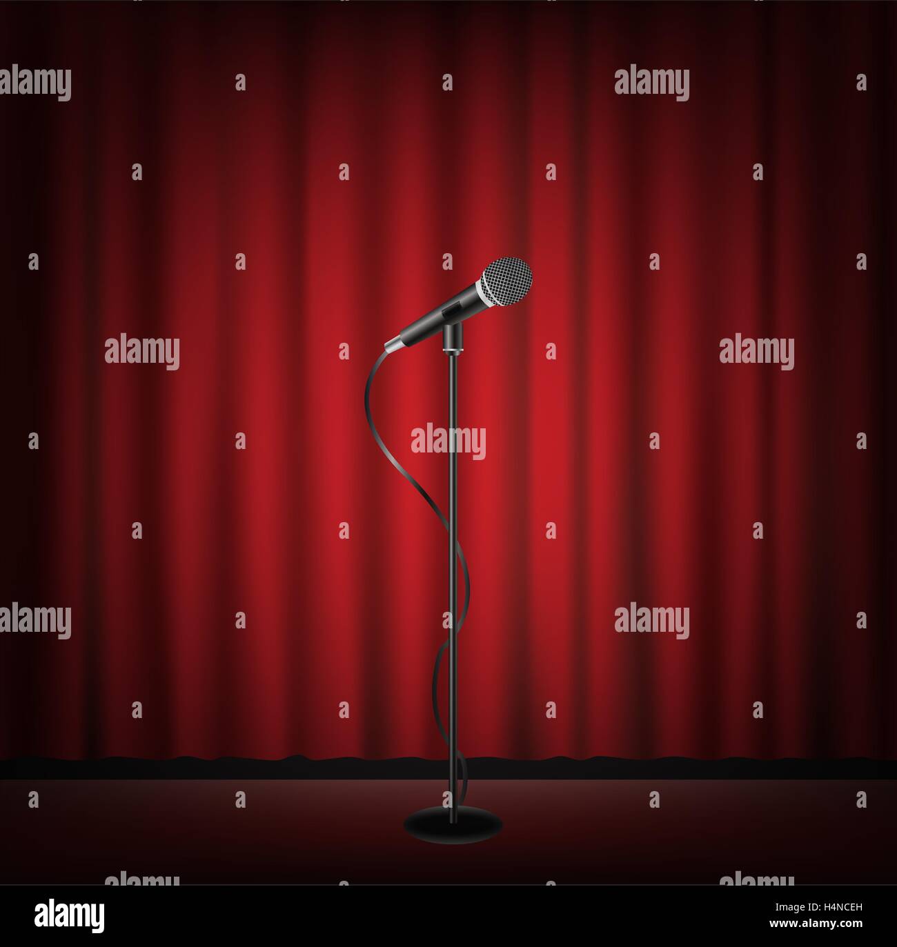 Stage a mic hi-res stock photography and images - Alamy
