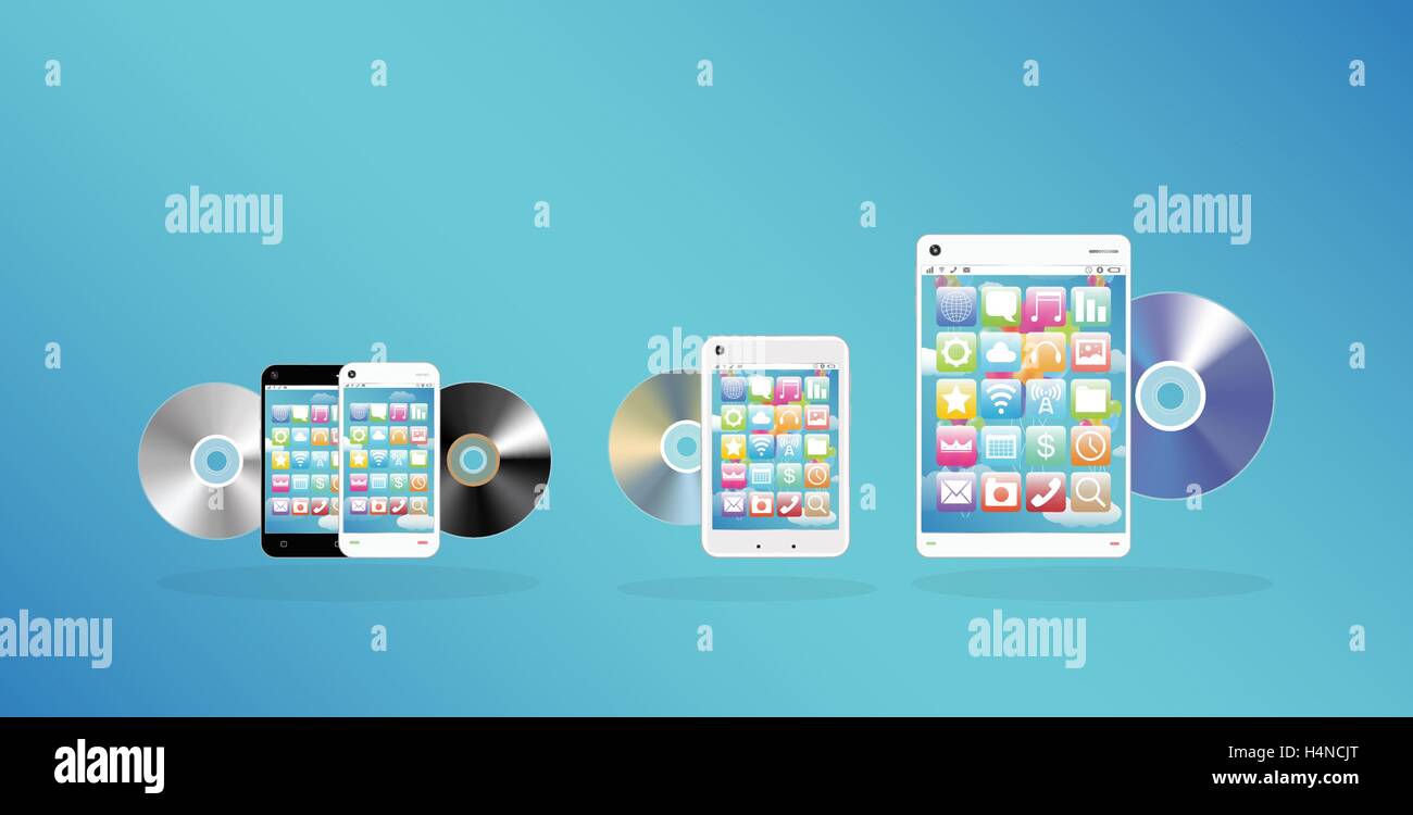 Dvd device Stock Vector Images - Alamy