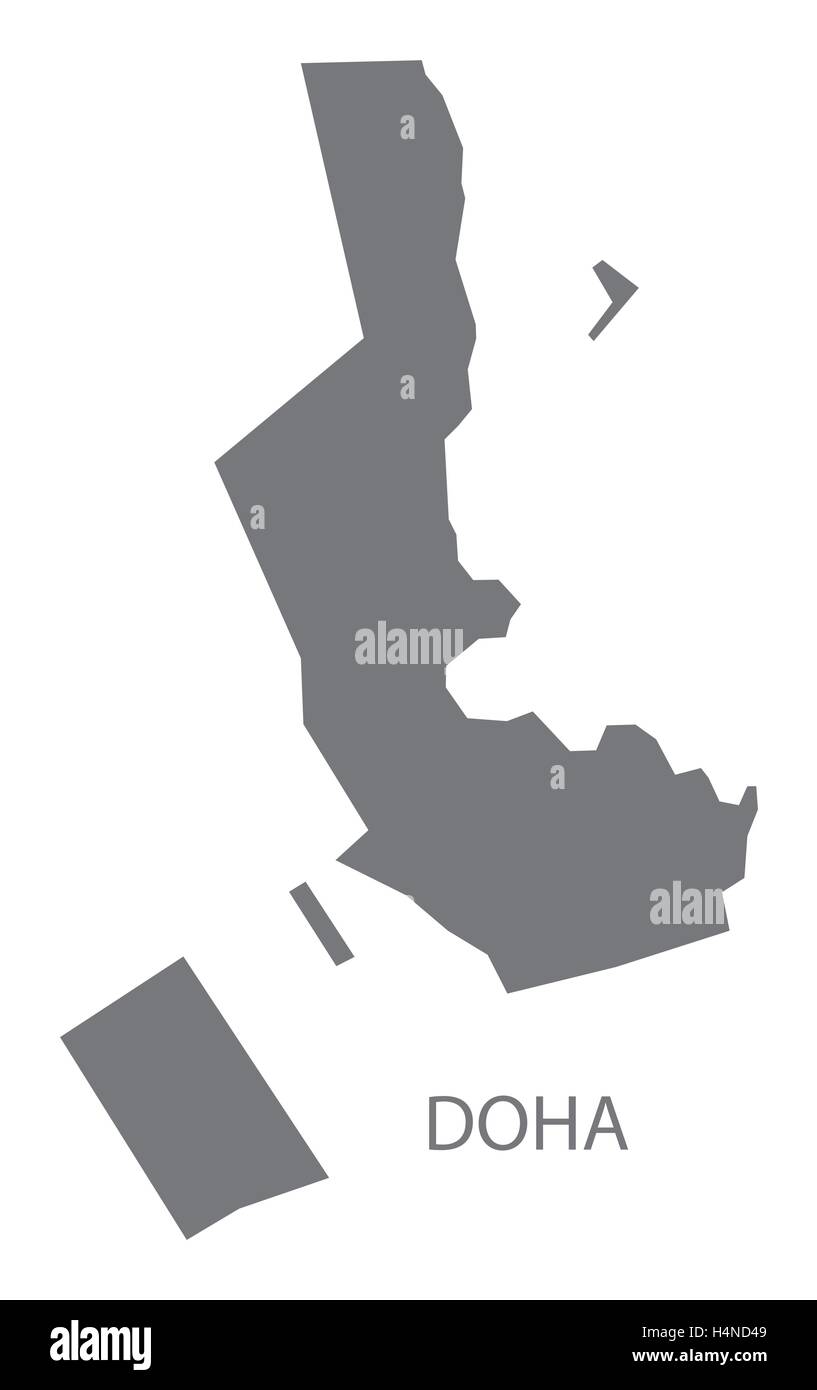 Qatar map hi-res stock photography and images - Alamy