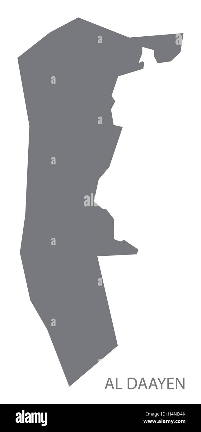 Qatar map map country Cut Out Stock Images & Pictures - Alamy