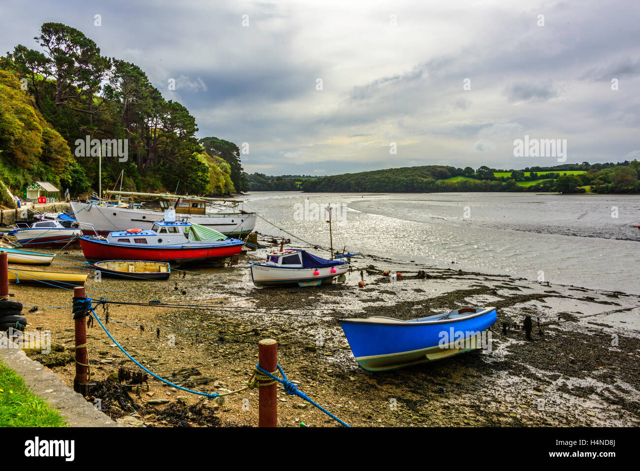 Truro River views Stock Photo - Alamy