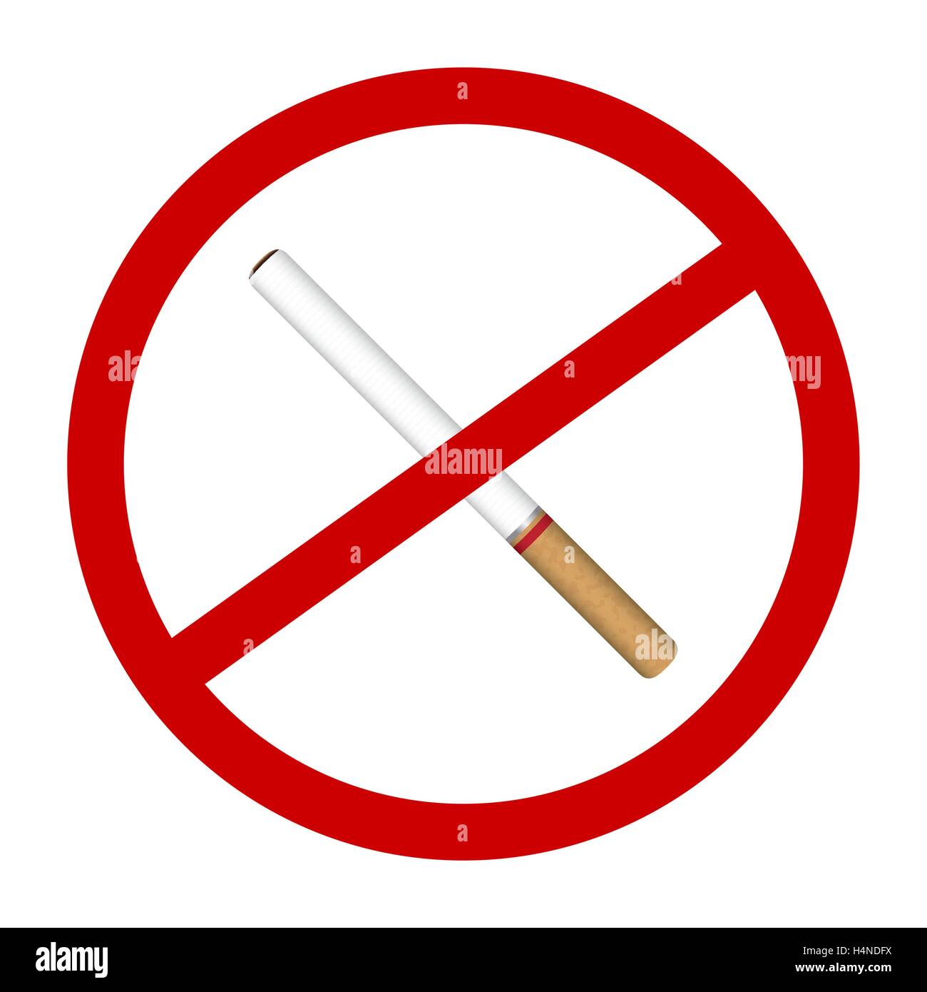 no smoke cigarette icon signs vector Stock Vector Image & Art - Alamy