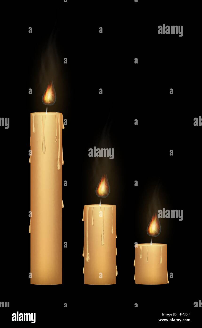 Wooden candle holders hi-res stock photography and images - Alamy