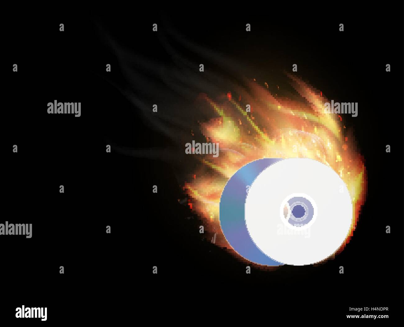Cd burner background Stock Vector Images - Alamy