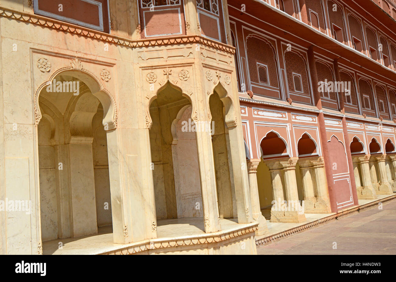 Architecture window and doorway at City palace,Jaipur,Rajasthan,India ...