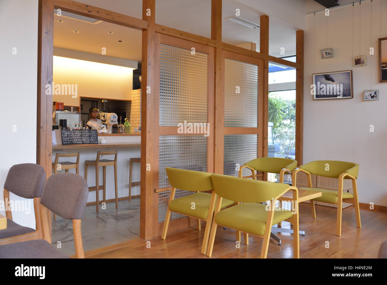 Cafe OASIS Japan Stock Photo - Alamy