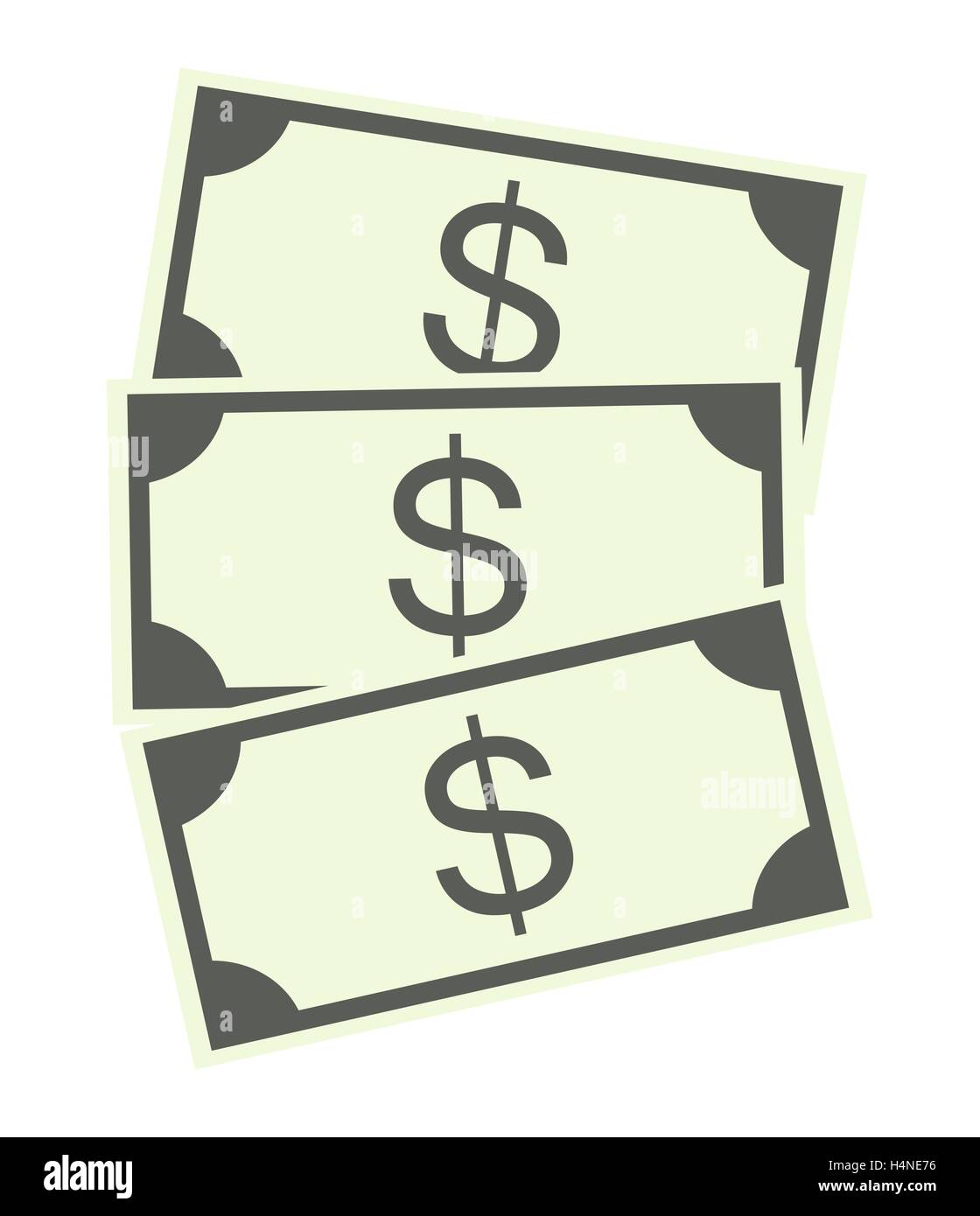 dollar banknotes vector Stock Vector Image & Art - Alamy