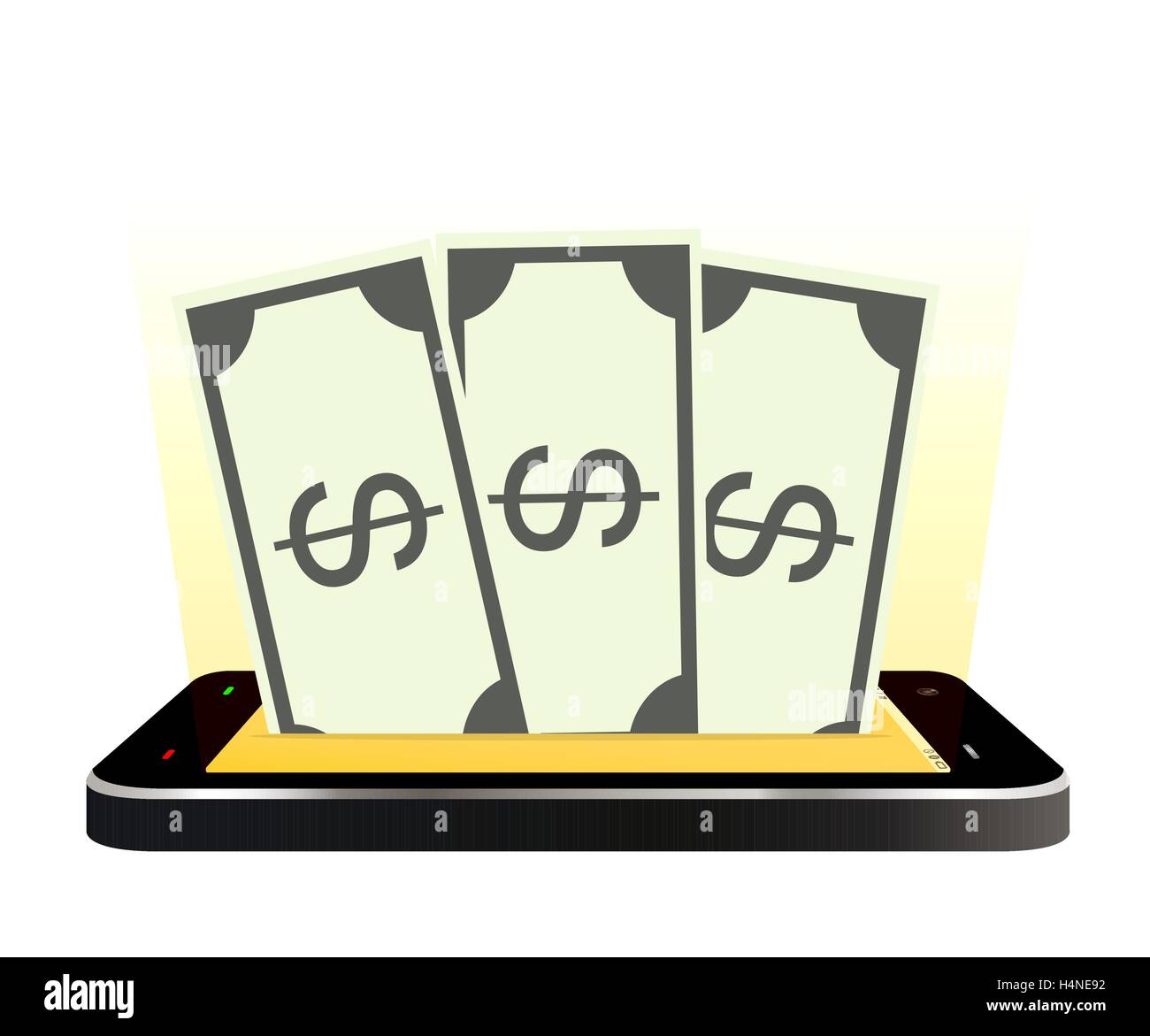 Banknotes technology Stock Vector Images - Alamy