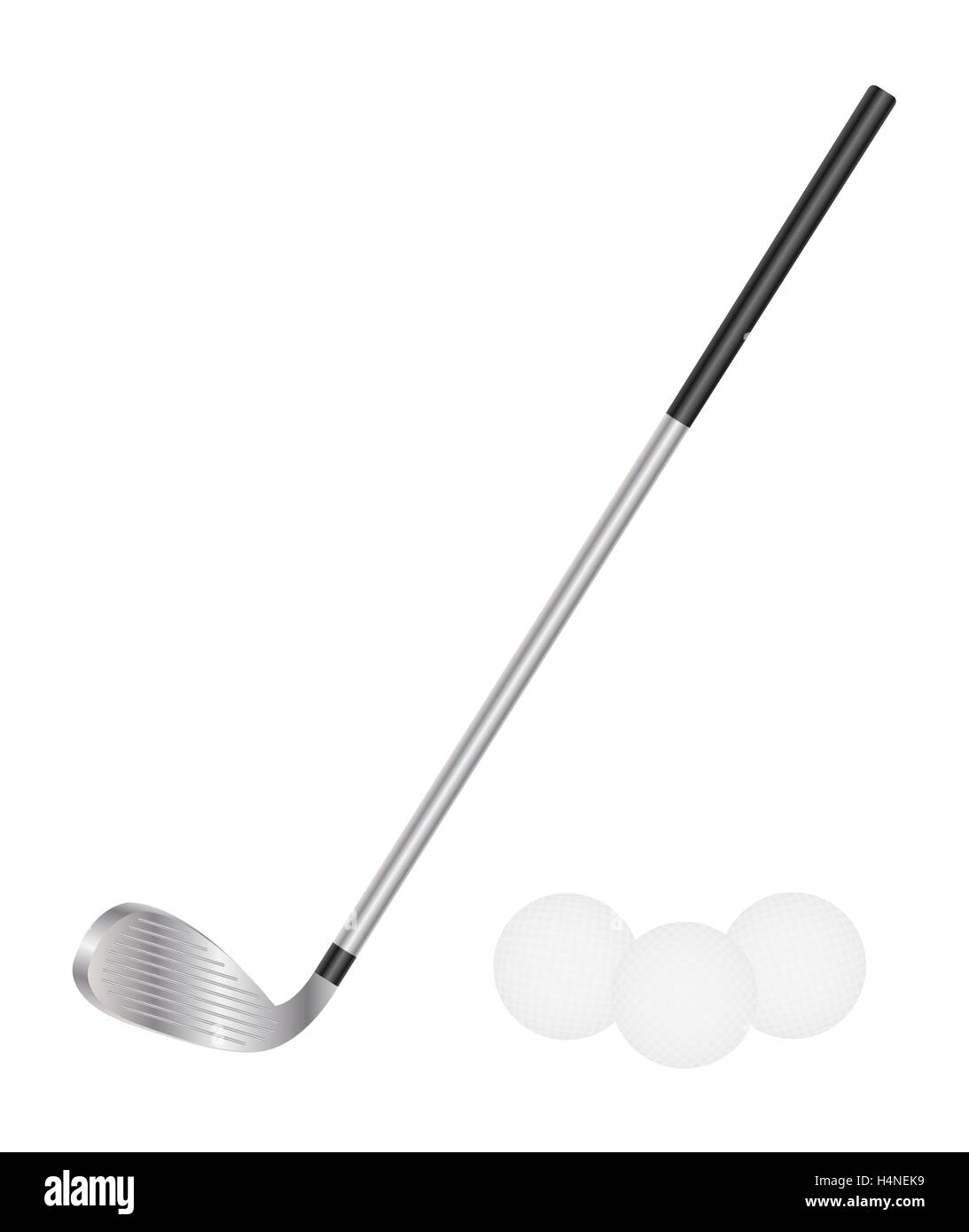 Golf iron shot Black and White Stock Photos & Images - Alamy