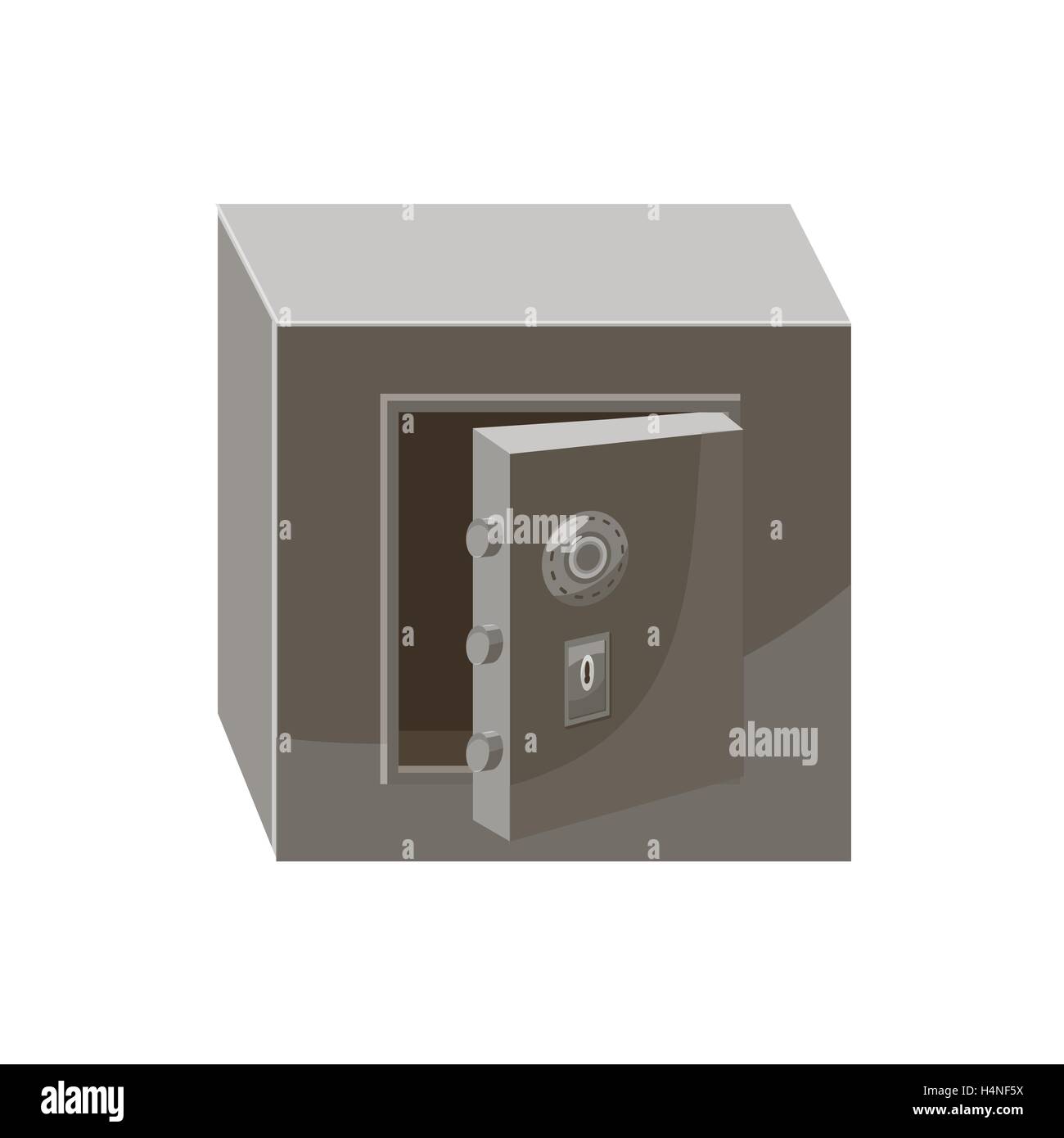 Open security safe icon, cartoon style Stock Vector Image & Art - Alamy