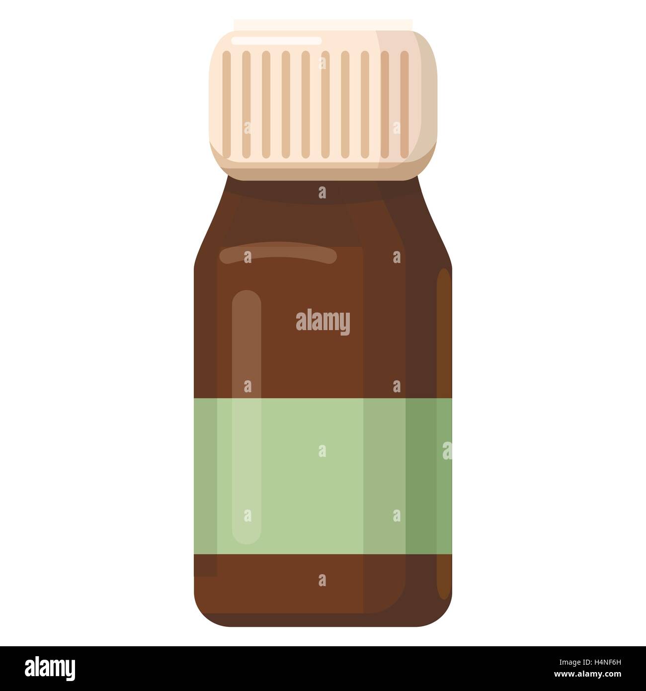 Cartoon Medicine Bottle Capsule Icon Cut Out Stock Images & Pictures ...