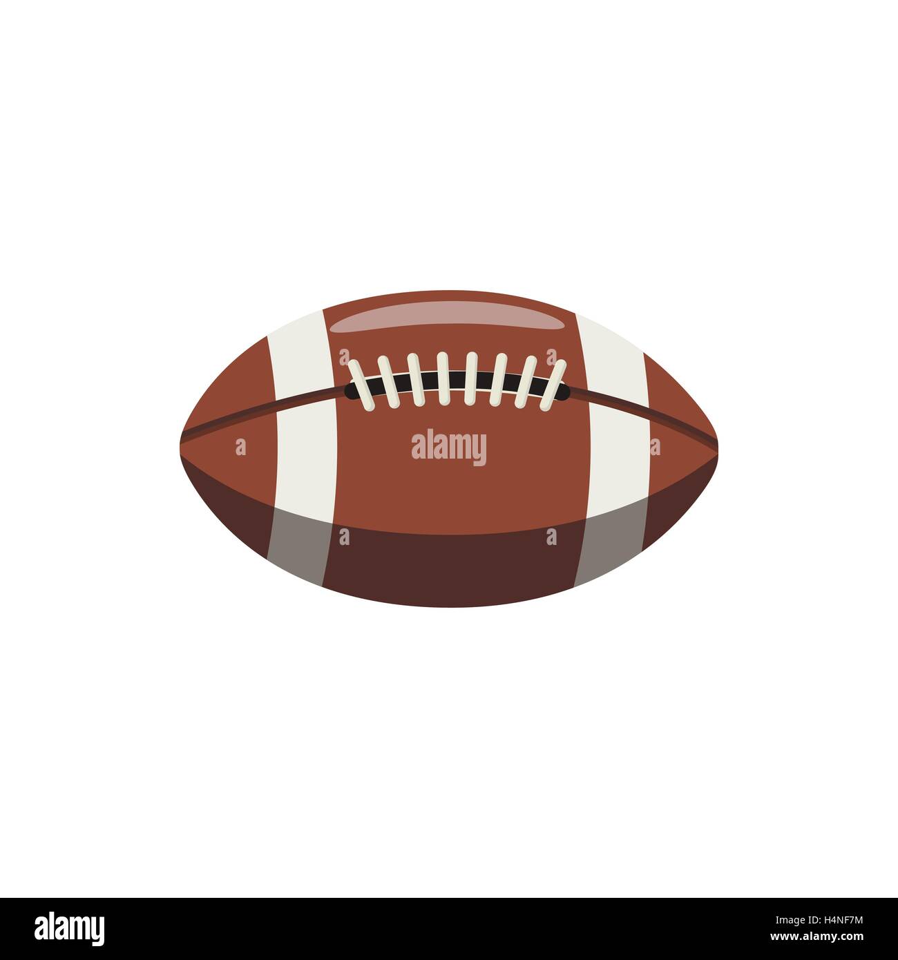 Rugby ball icon, cartoon style Stock Vector Image & Art - Alamy