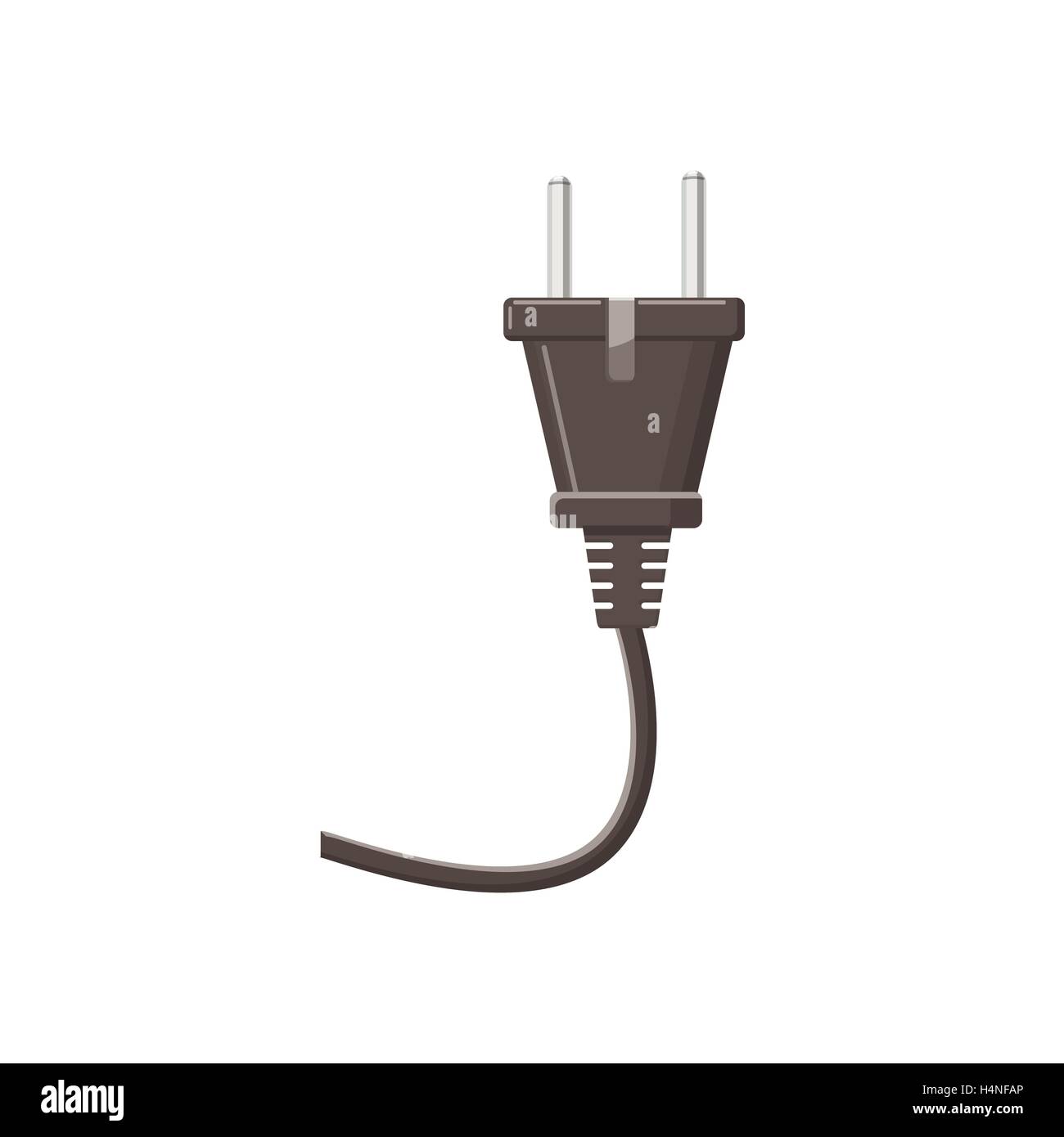 Electricity plug icon, cartoon style Stock Vector Image & Art - Alamy
