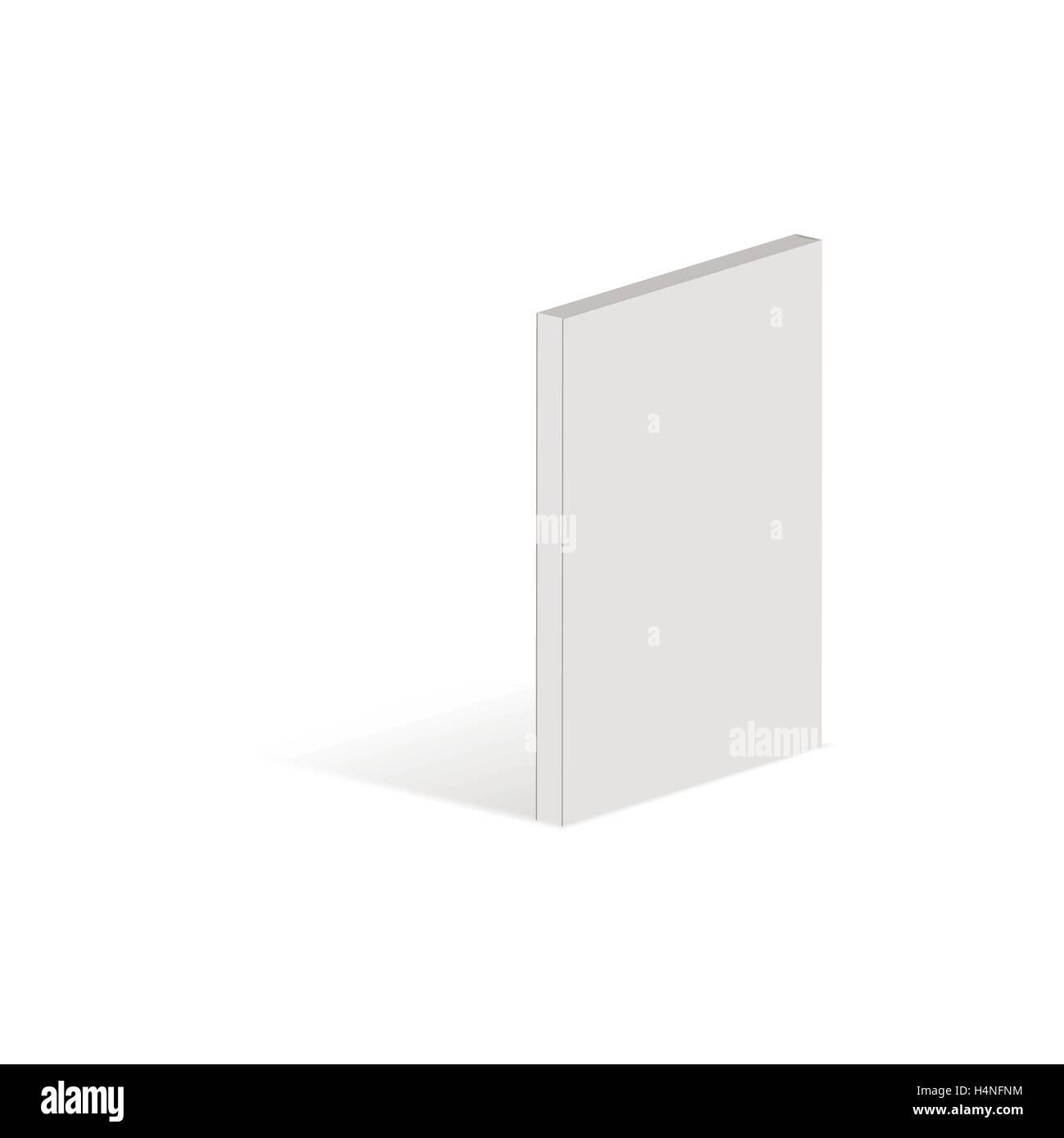 Vertical book icon, isometric 3d style Stock Vector Image & Art - Alamy