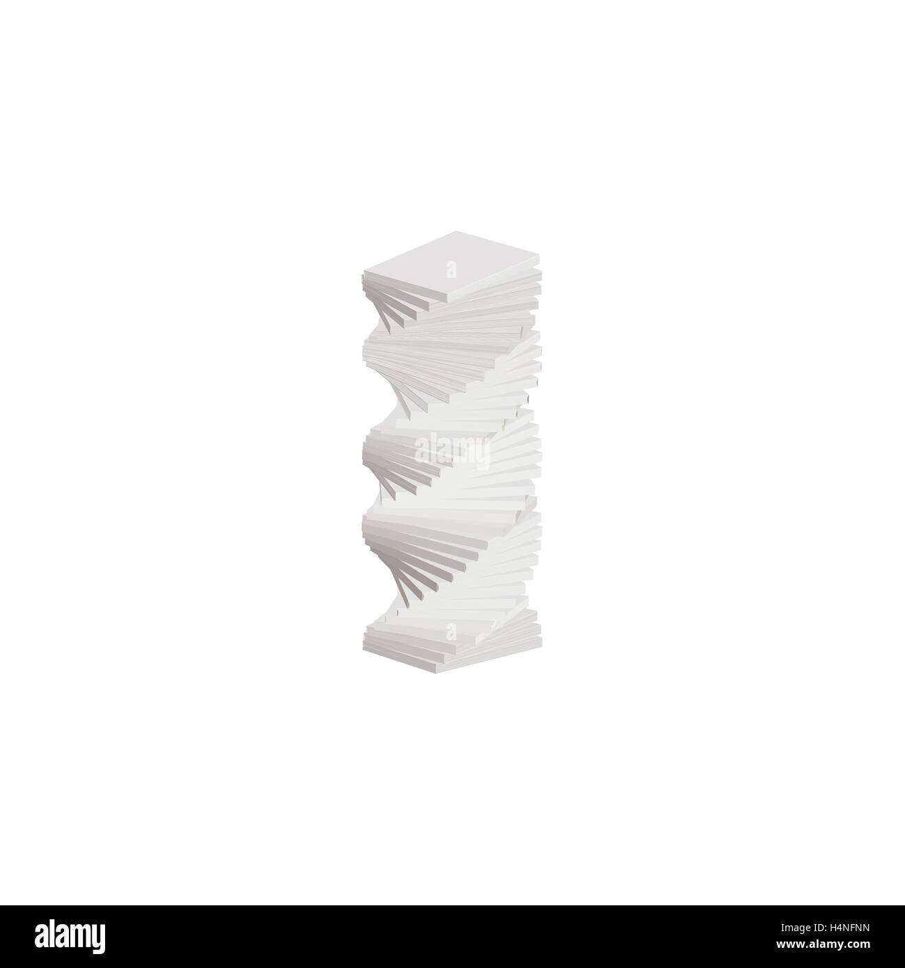 Stack of books icon, isometric 3d style Stock Vector Image & Art - Alamy