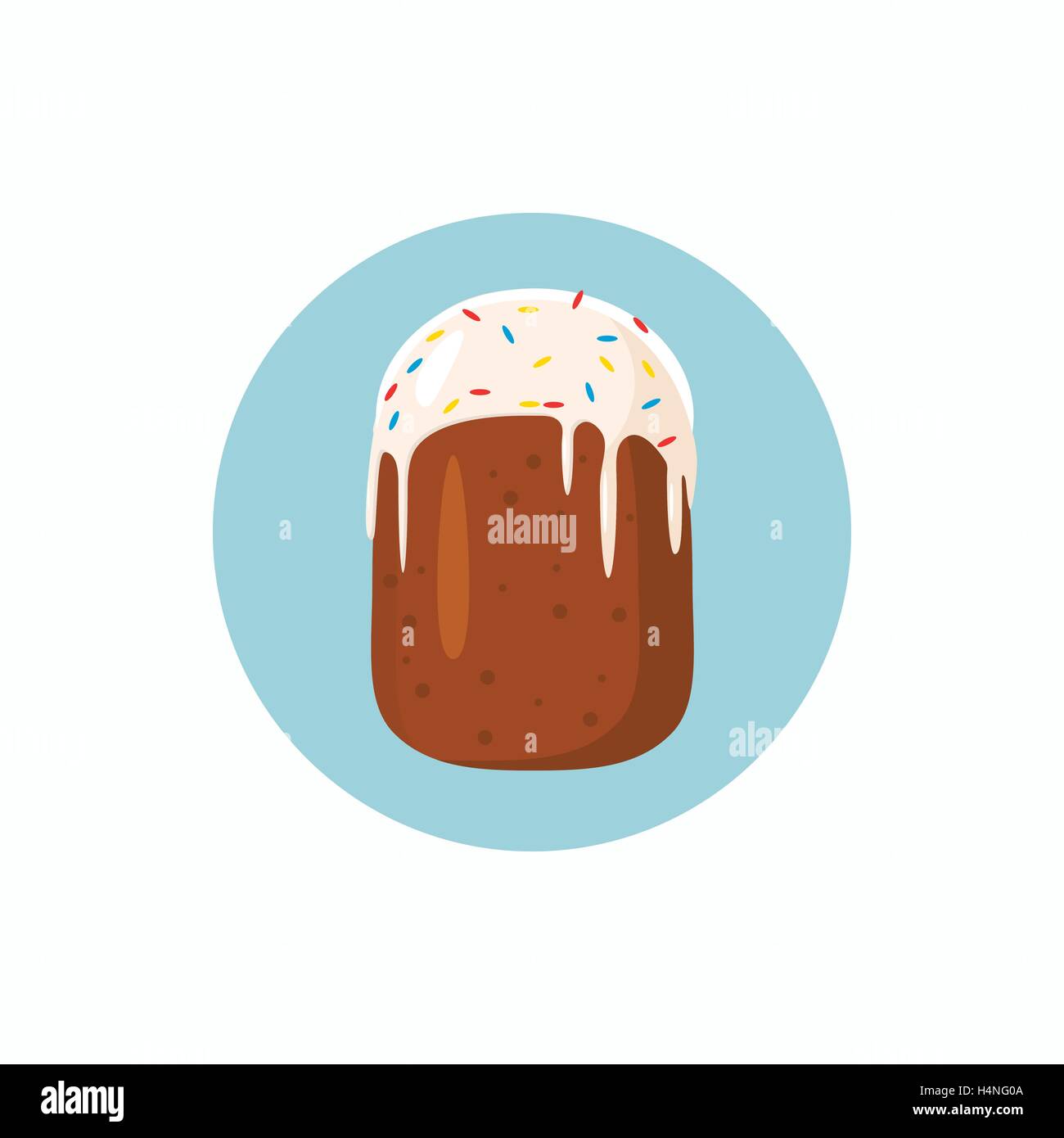 Easter cake icon, cartoon style Stock Vector Image & Art - Alamy