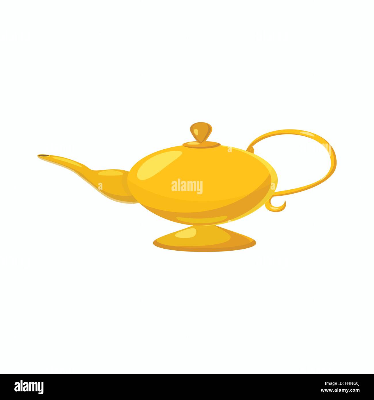 Magic lamp icon, cartoon style Stock Vector Image & Art - Alamy