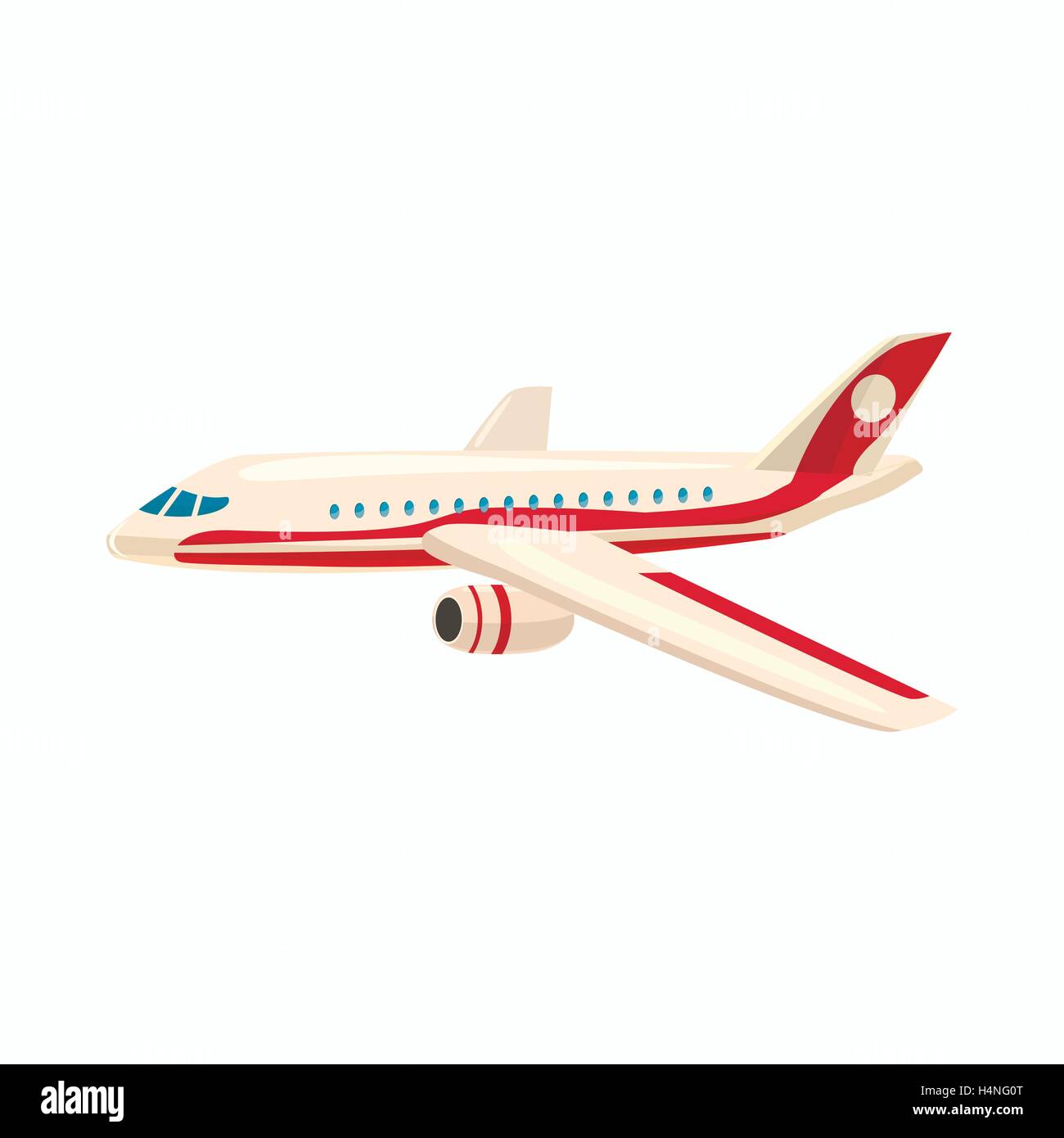 Airplane icon, cartoon style Stock Vector Image & Art - Alamy