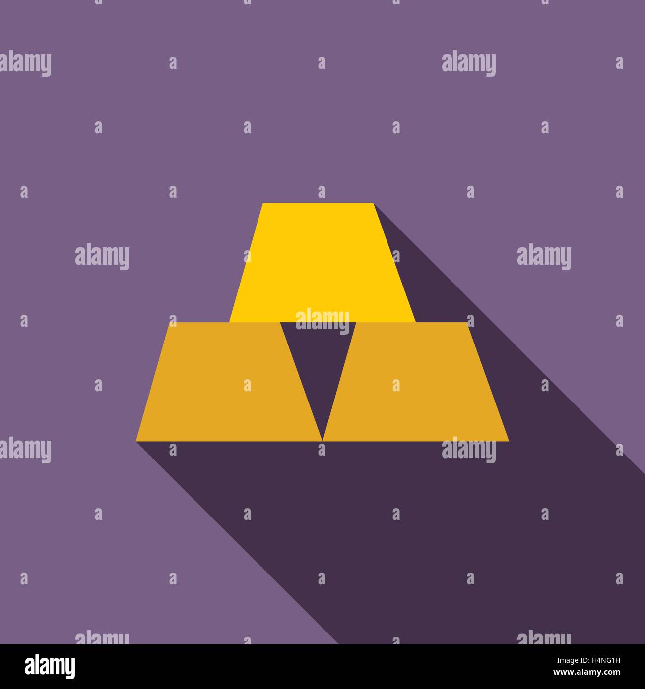 Wealth gold coin bars Stock Vector Images - Alamy